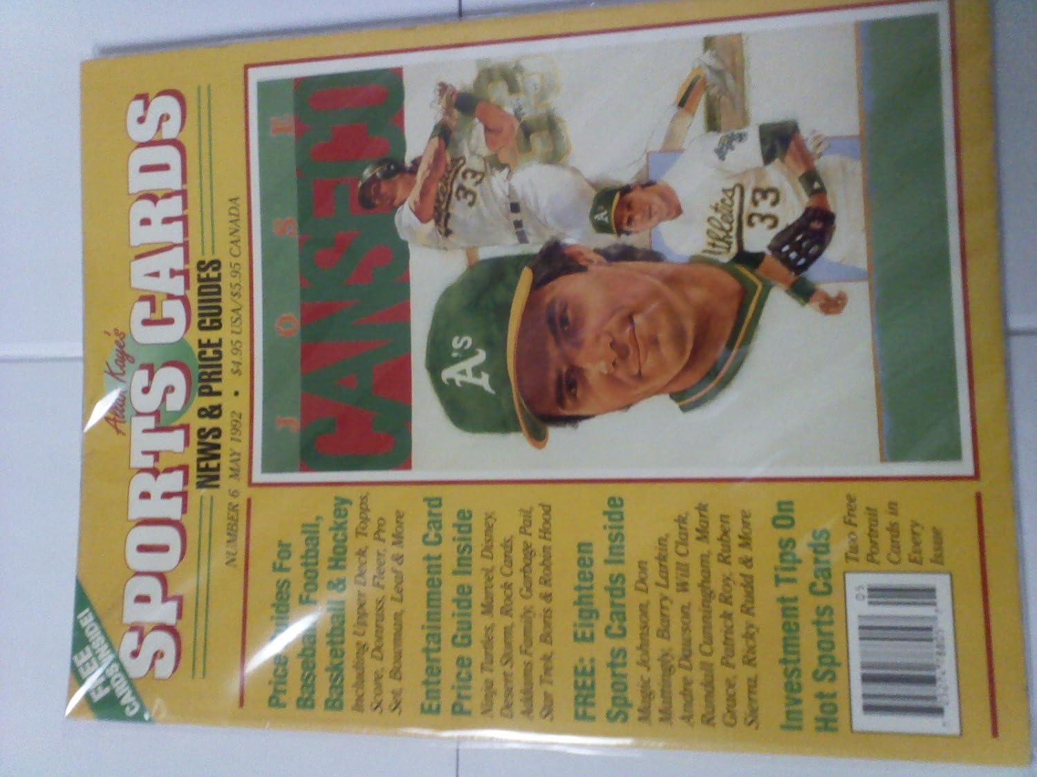 Allan Kaye's Sports Cards News and Price Guides, No. 6, May 1992 ...