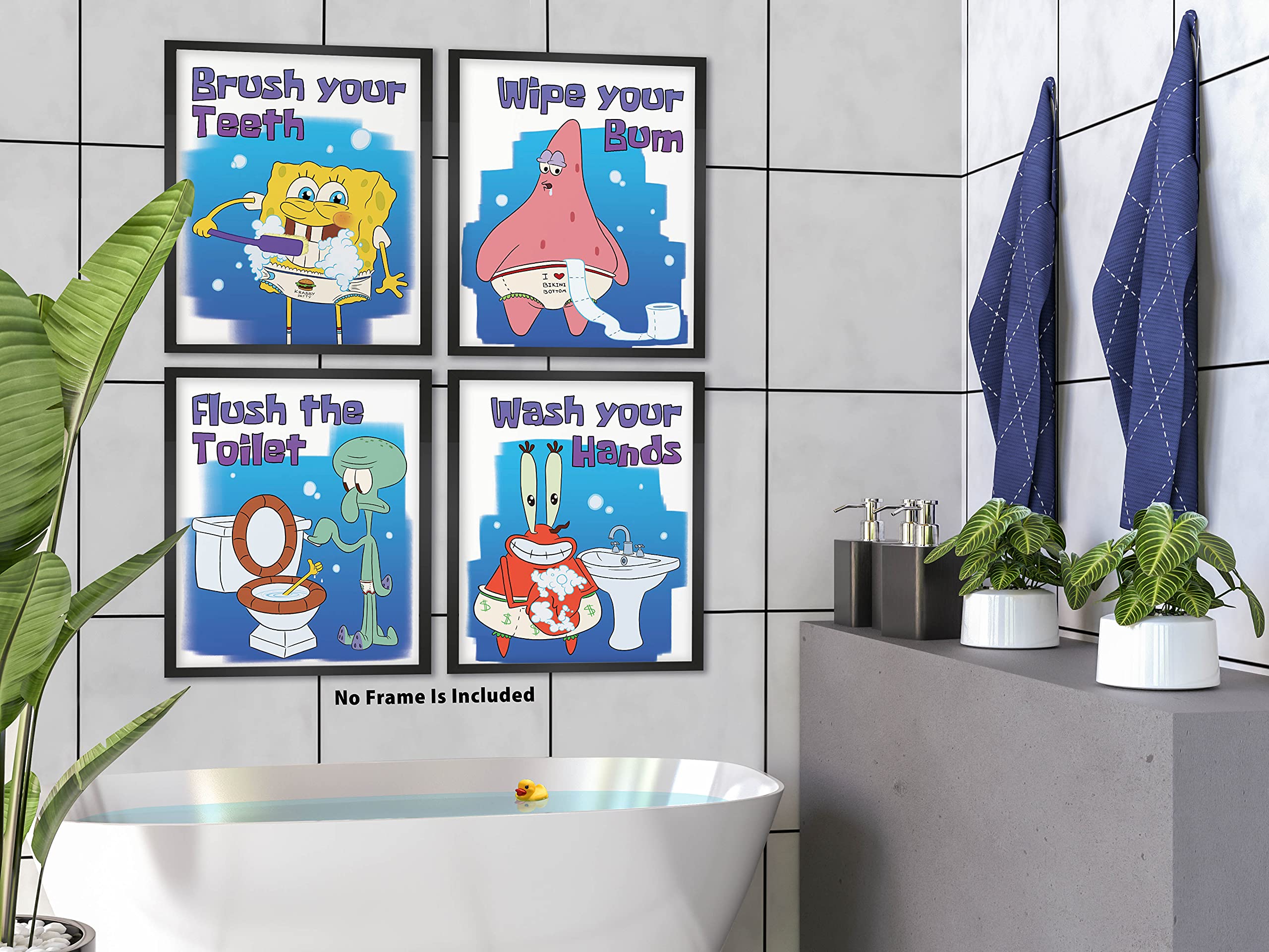 Spongebob Bathroom Decor