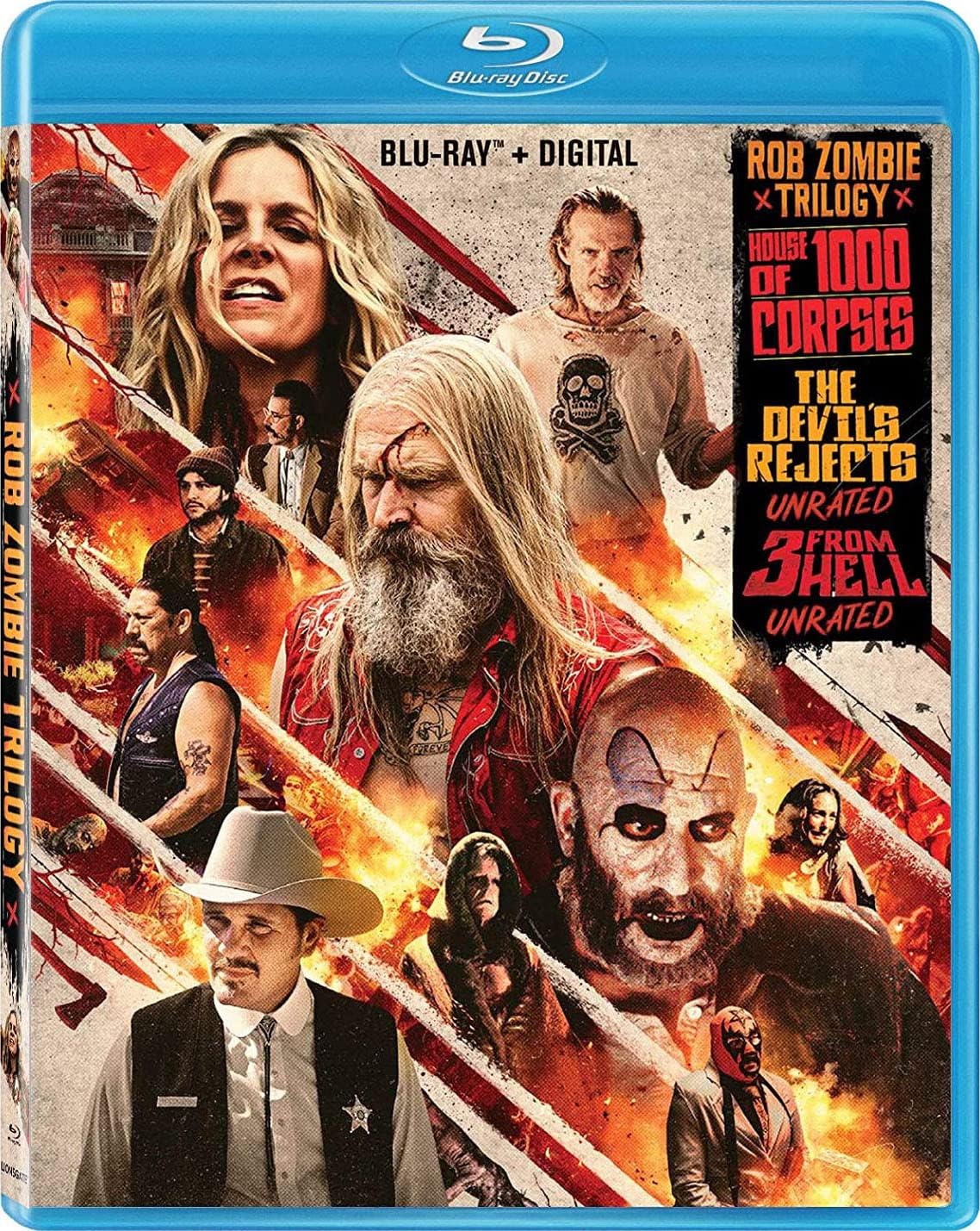 ROB ZOMBIE TRIPLE FEATURE UNRATED BD + DGTL [Blu-ray] | Amazon.com.br