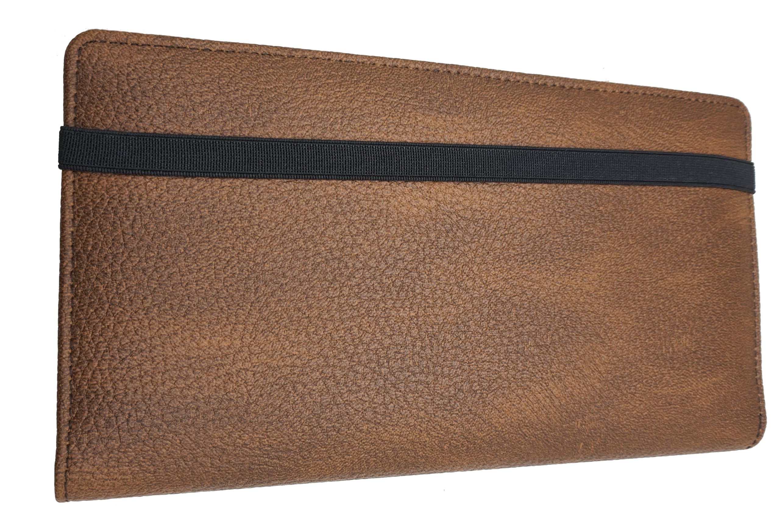 essart PU Leather Multiple Cheque Book Holder Multi Pocket Expanding ...