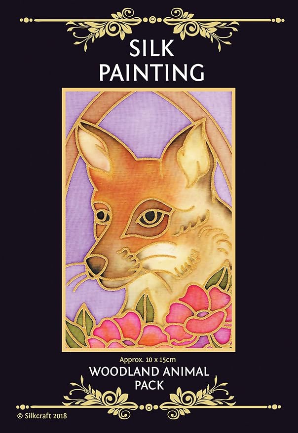 Silkcraft Silk painting printed gutta outlines - pack of 5 each ...