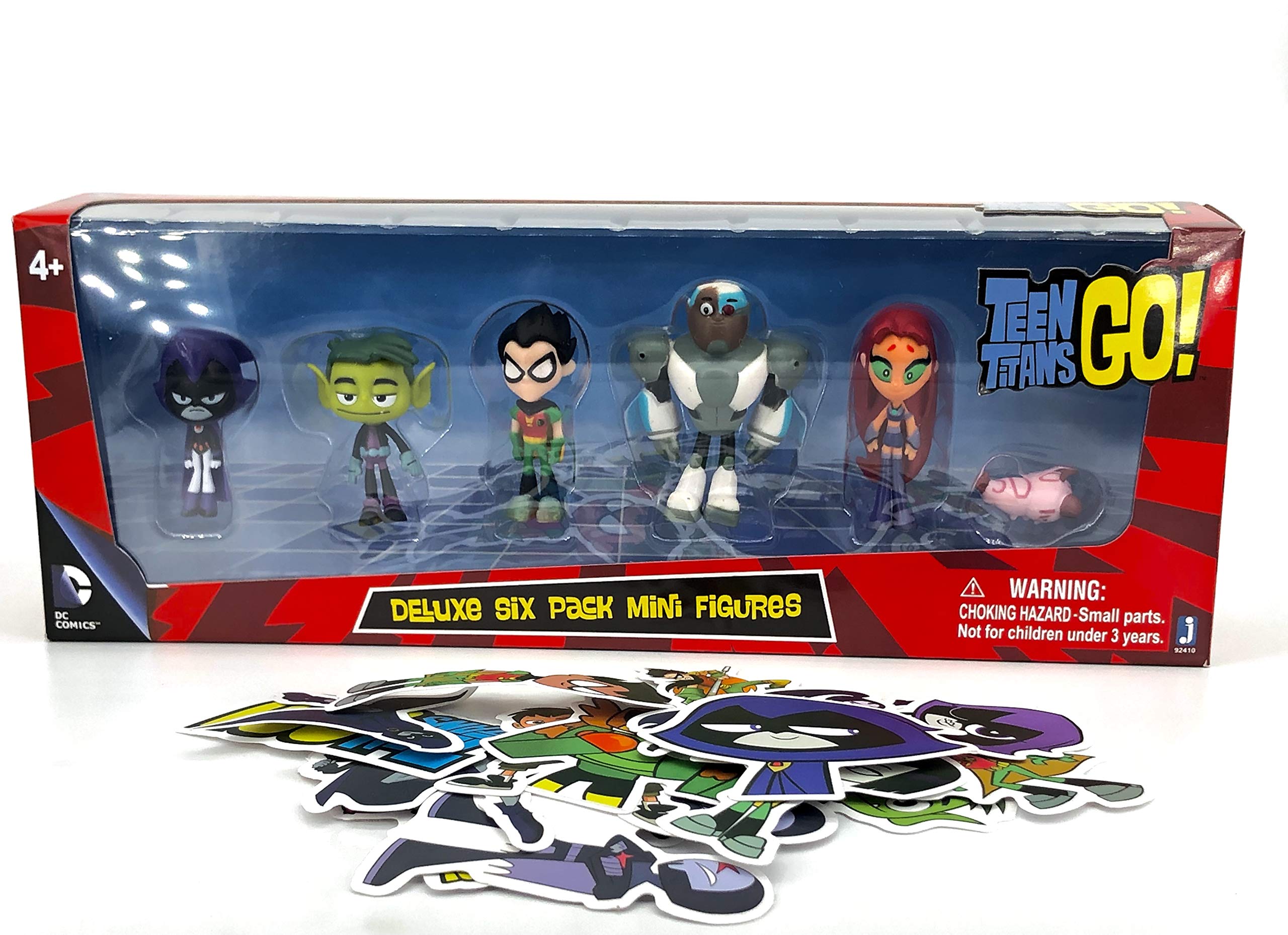 Buy Teen Titans Go! Action Figure Set Robin, Starfire, Beast Boy ...