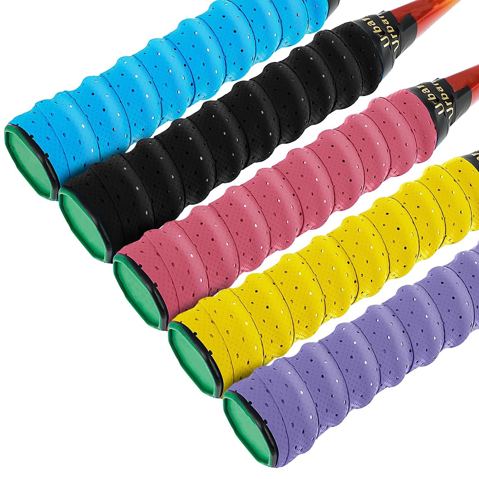 Amazon.com : 5 Pcs Tennis Racket Grip Tape, Breathable Tennis Grip Tape ...