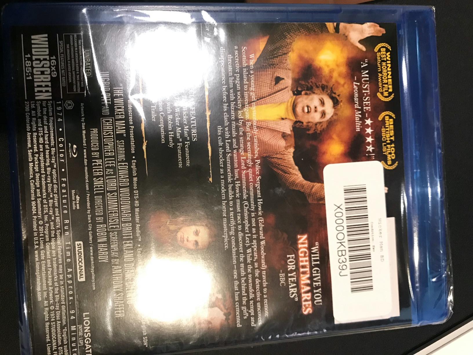 Amazon.com: The Wicker Man [4K UHD] : Edward Woodward, Christopher Lee ...