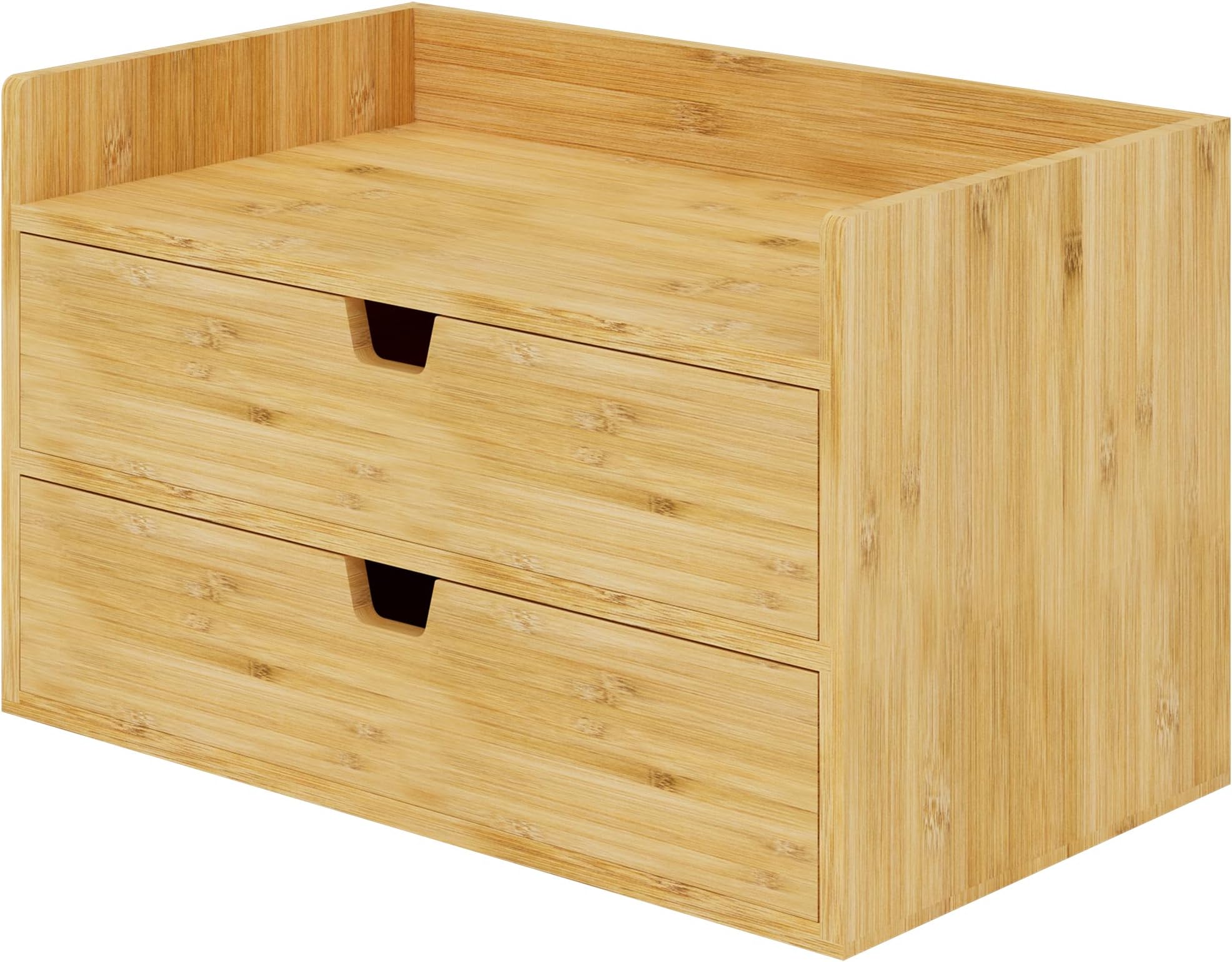 Amazon.com: Auroral Zone Bamboo Desk Organizer, 3 Tier Desktop ...