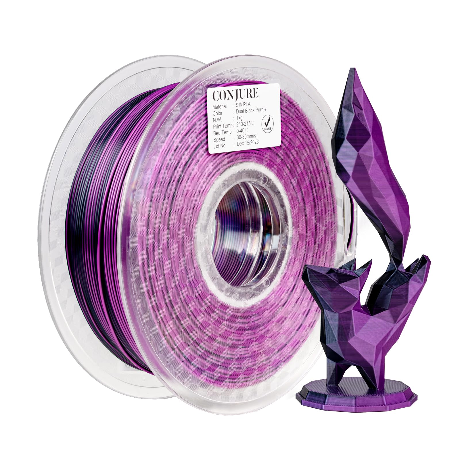 Amazon.com: Chitu Systems Conjure Silk PLA 3D Printer Filament, 1.75mm ...