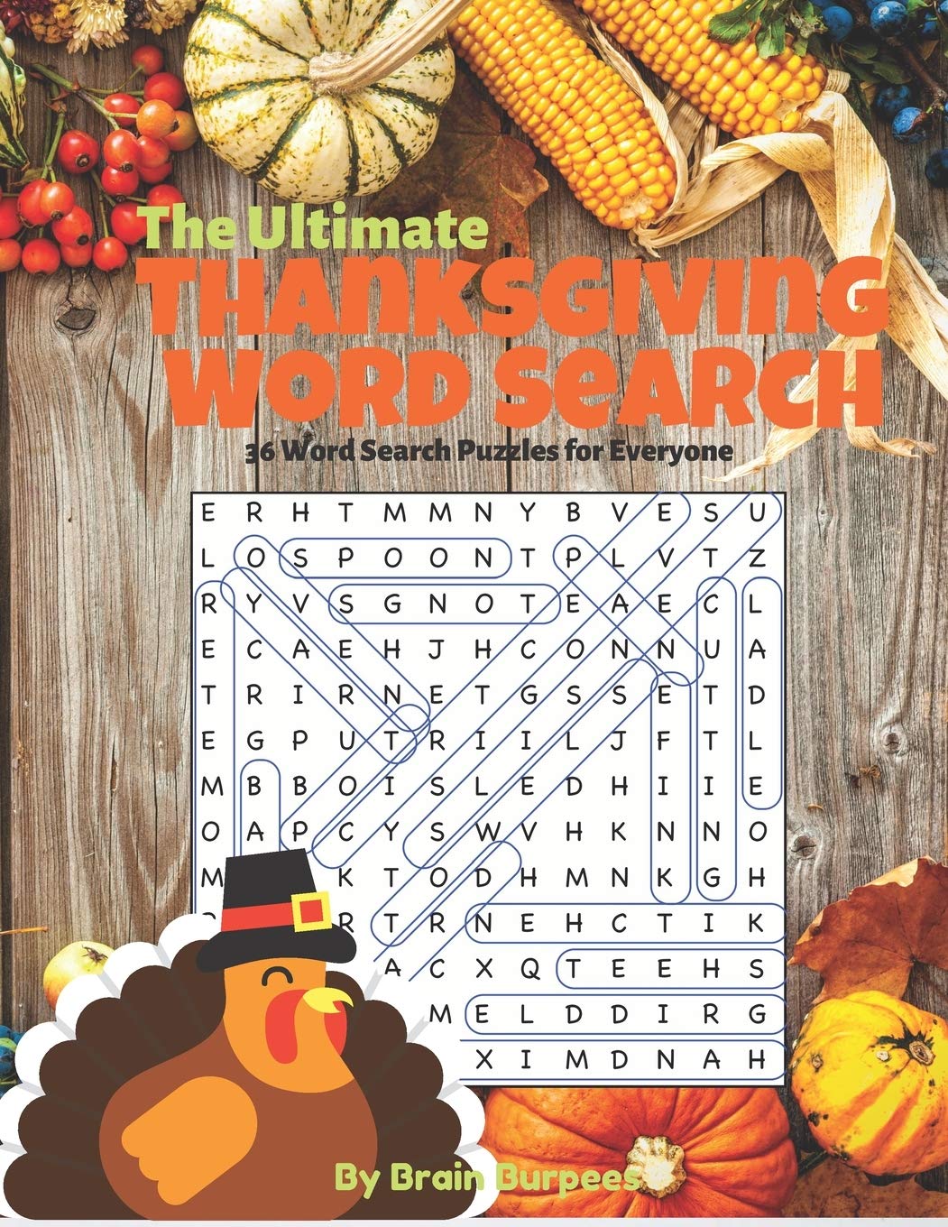 Amazon.com: The Ultimate Thanksgiving Word Search: 36 Word Search ...