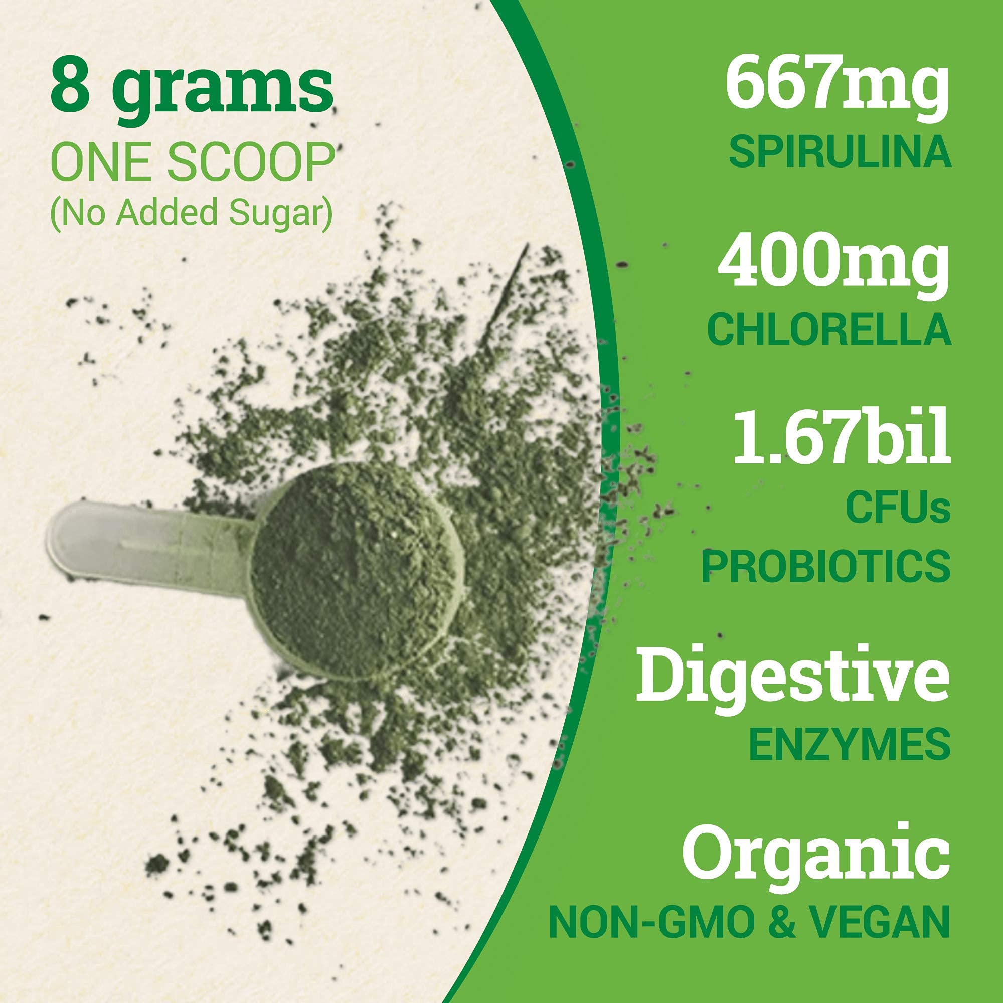 Super Greens Original | #1 Green Superfood Powder | 100% USDA Organic ...
