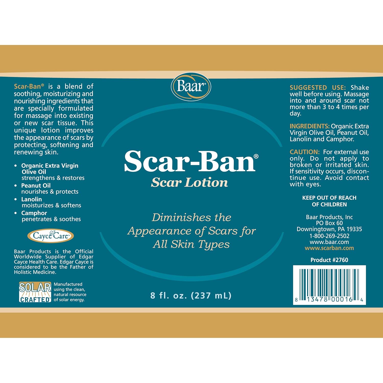 Scar Ban Roll On, 85 g: Diminua Cicatrizes, Estrias e Manchas de Idade ...