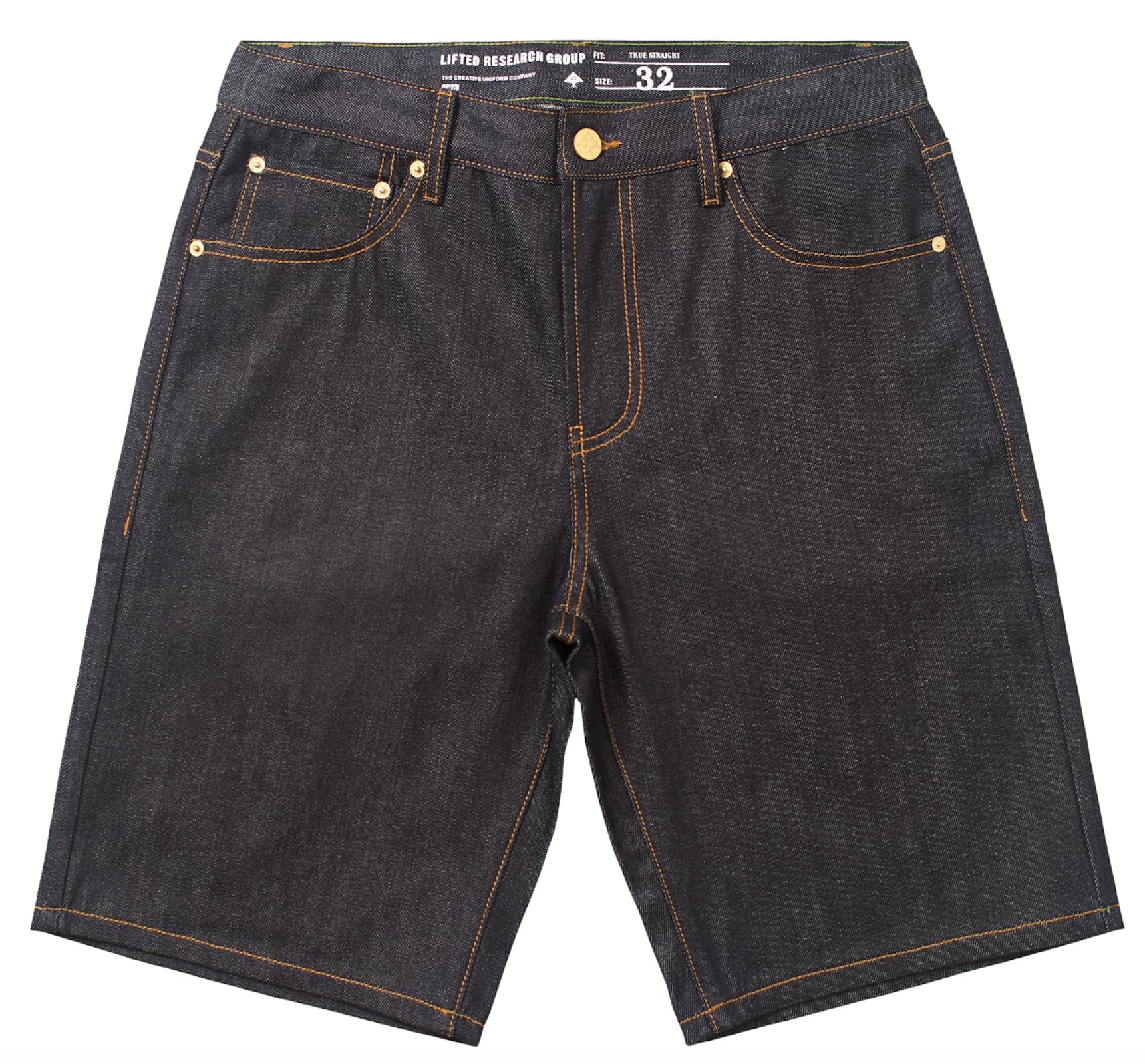 LRG Men's True Straight Jean Shorts, large