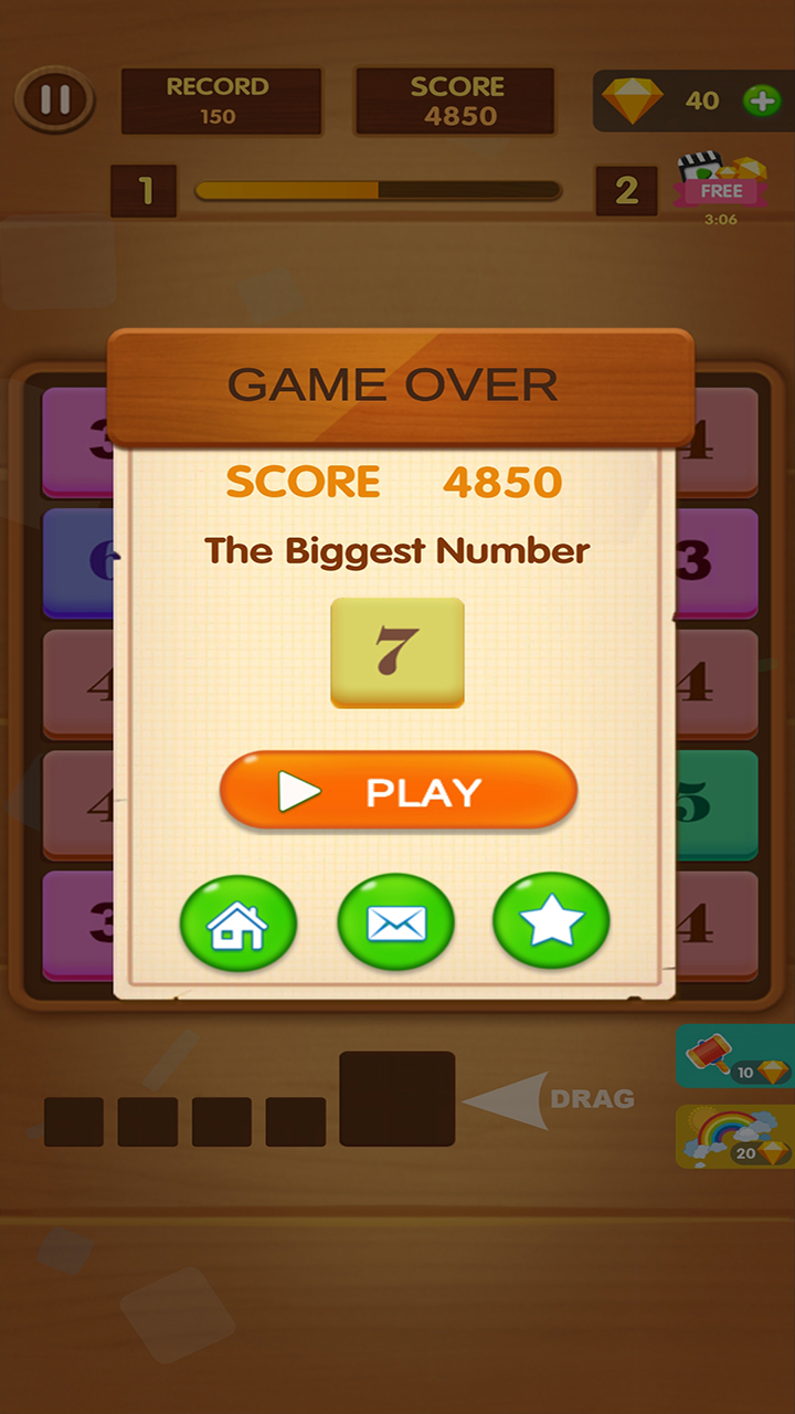 Brain Out - Merge Wood Number Block - App on the Amazon Appstore