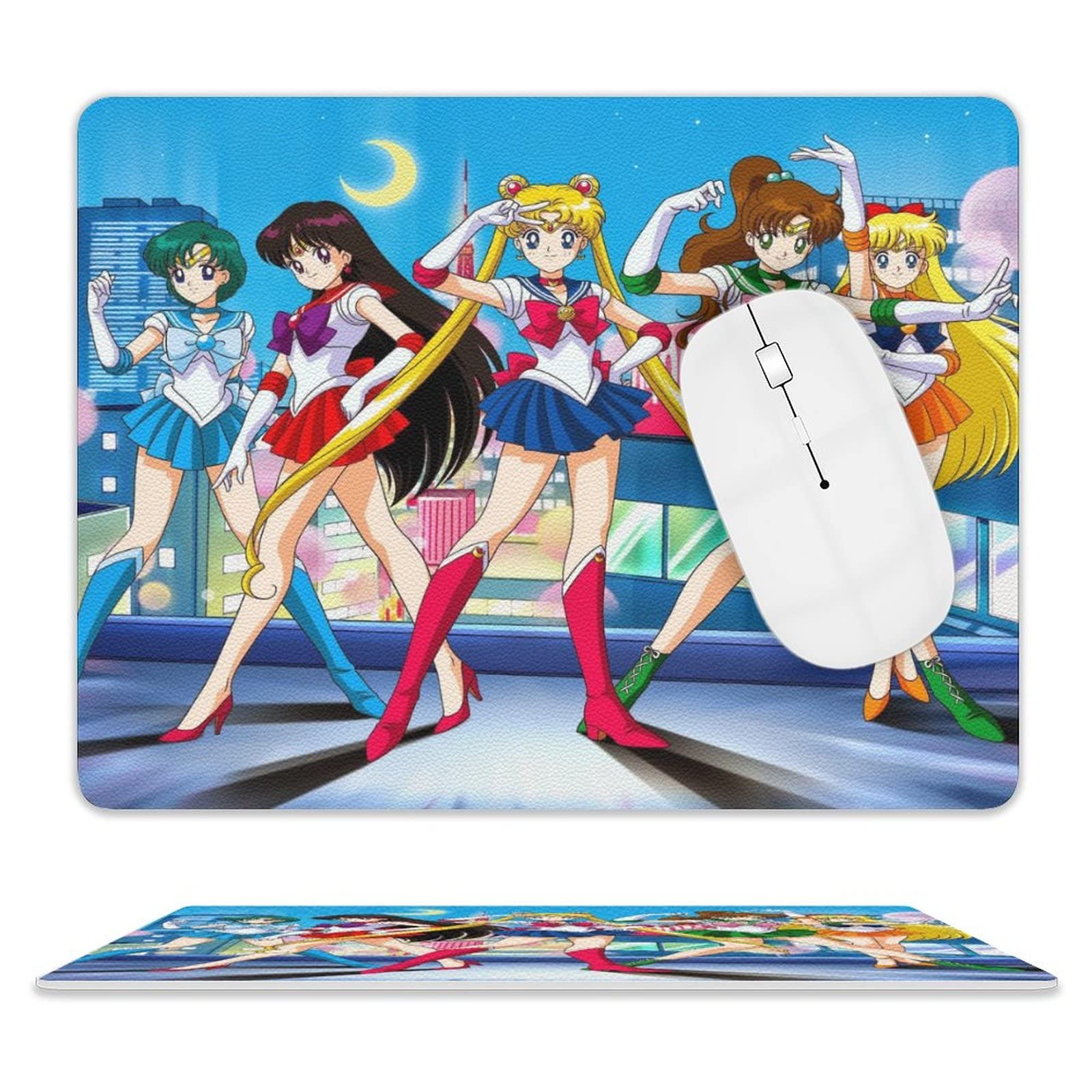 Genuine Leather Mouse Pad Japanese Anime Design Gaming Mouse Pad ...