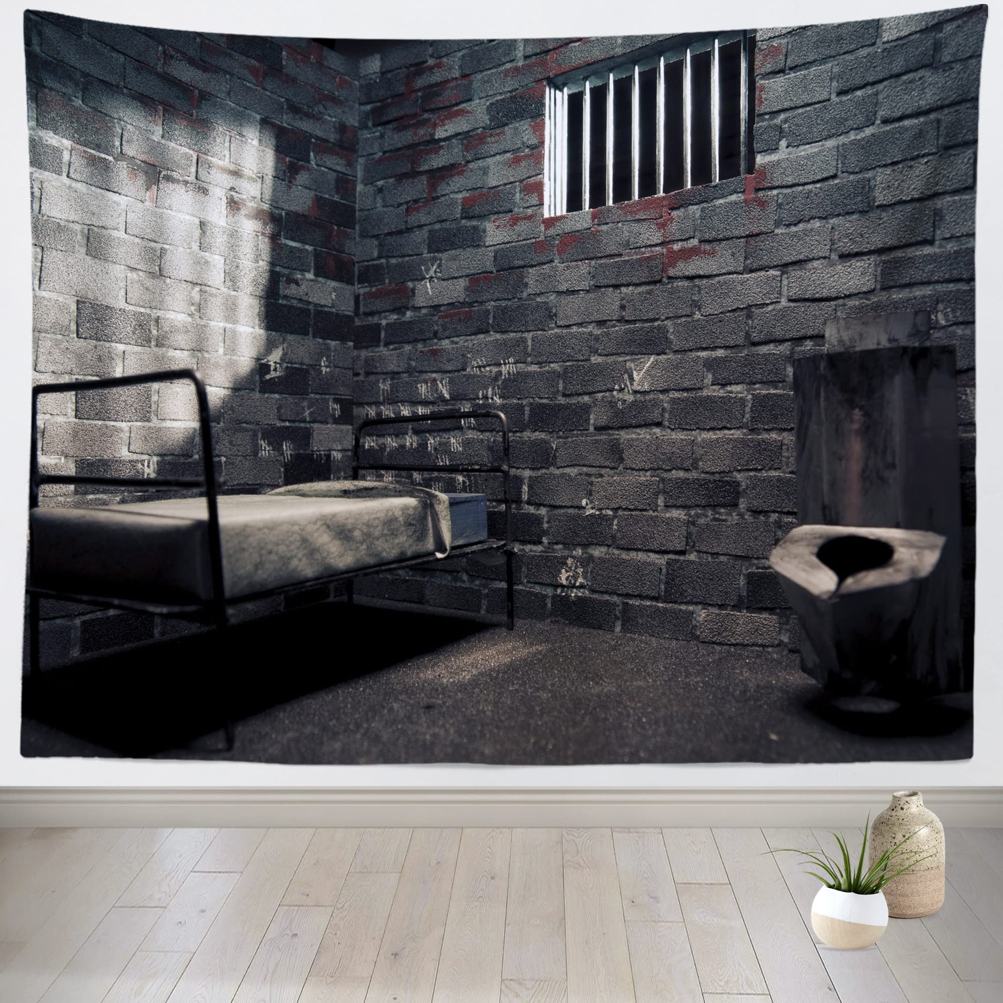 Kids Youtube Joubi 7x5ft Prison Backdrop Jail Cell Photography ...
