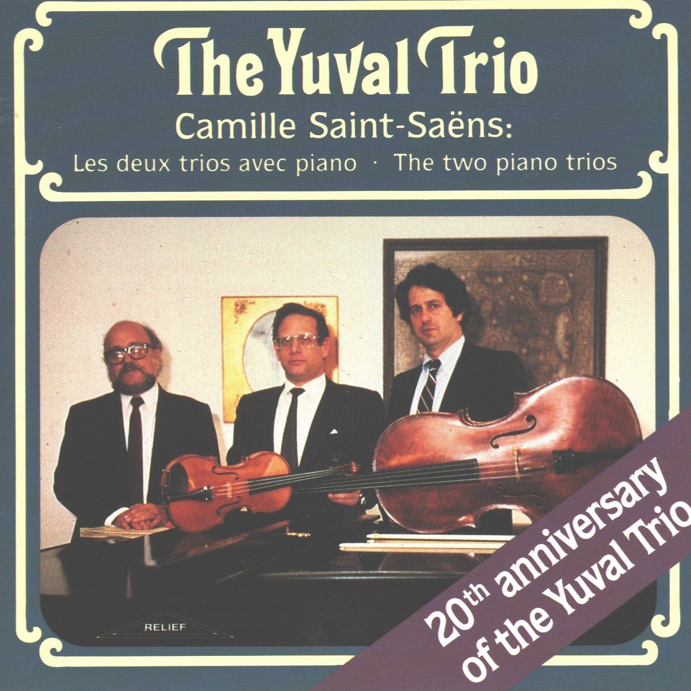 Saint-Saens, The Yuval Trio - Saint-Saens: The Two Piano Trios / Les ...