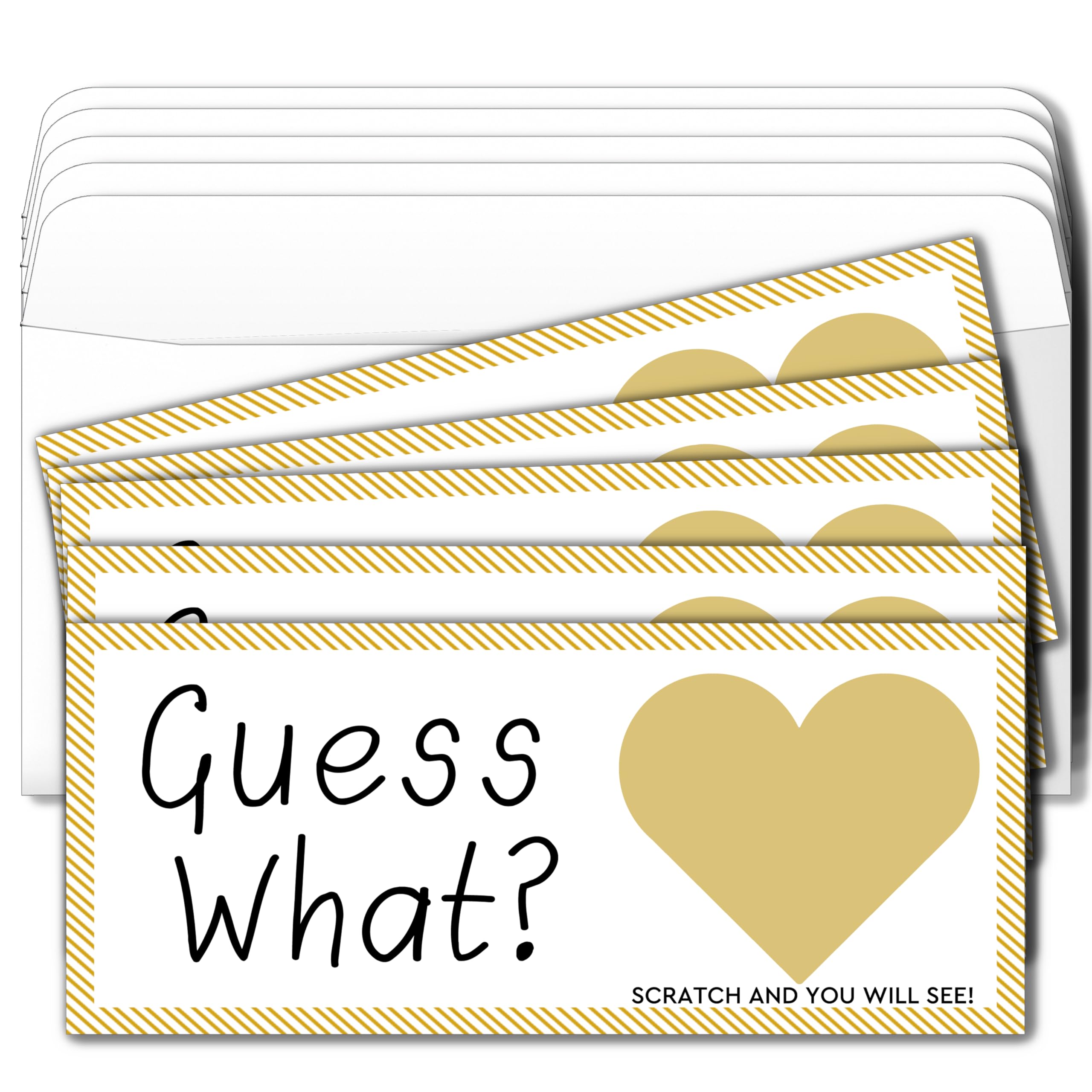 Amazon.com : 5 Set Guess What Surprise Scratch Card, Surprise Revealed ...