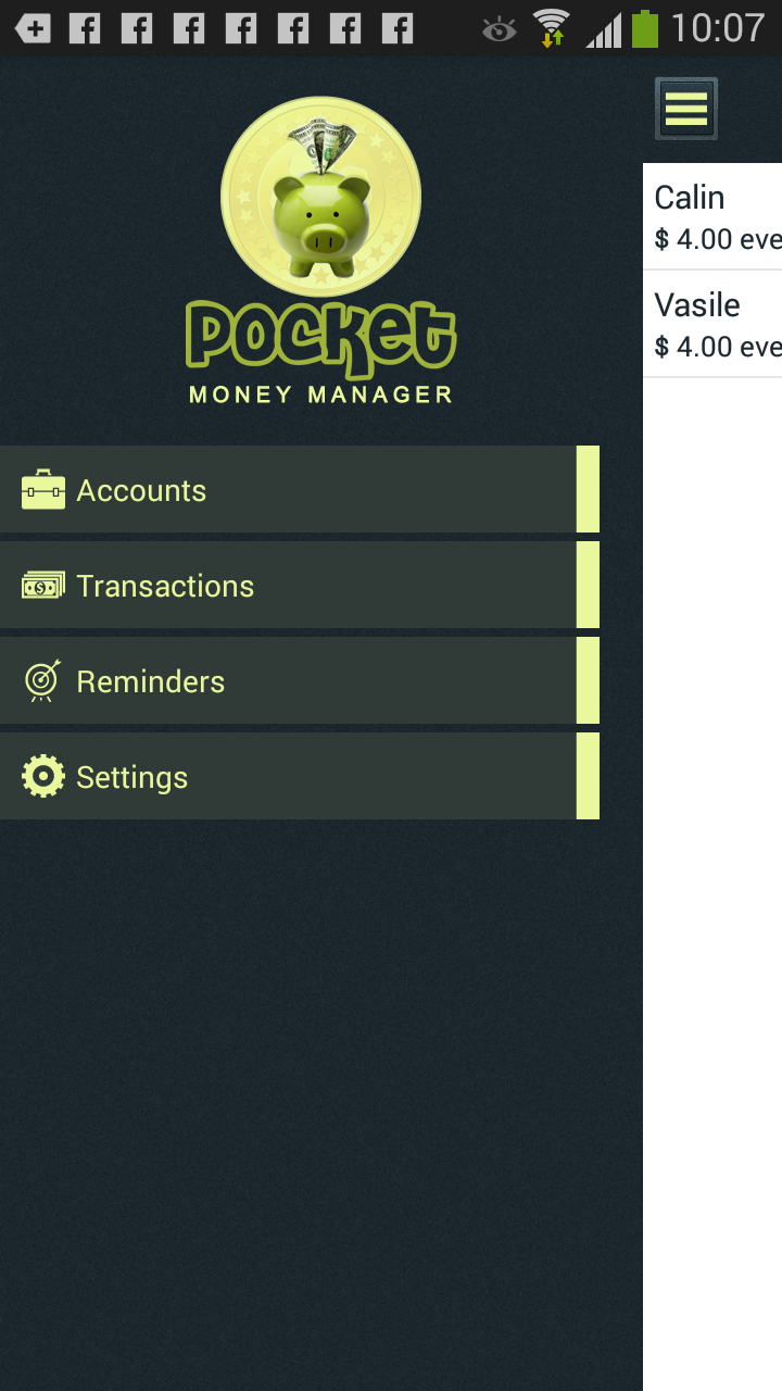 Pocket Money Manager - App on Amazon Appstore