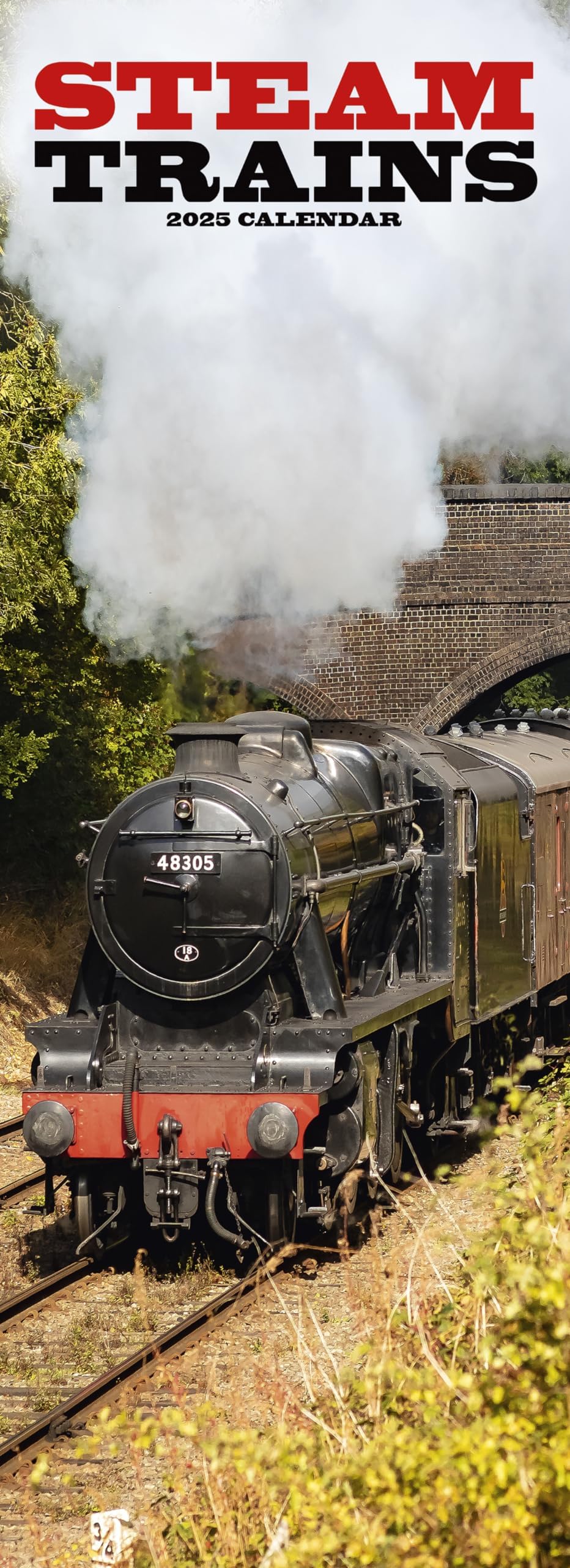 Steam Trains and More - 2025 Railway Calendar : Amazon.co.uk ...