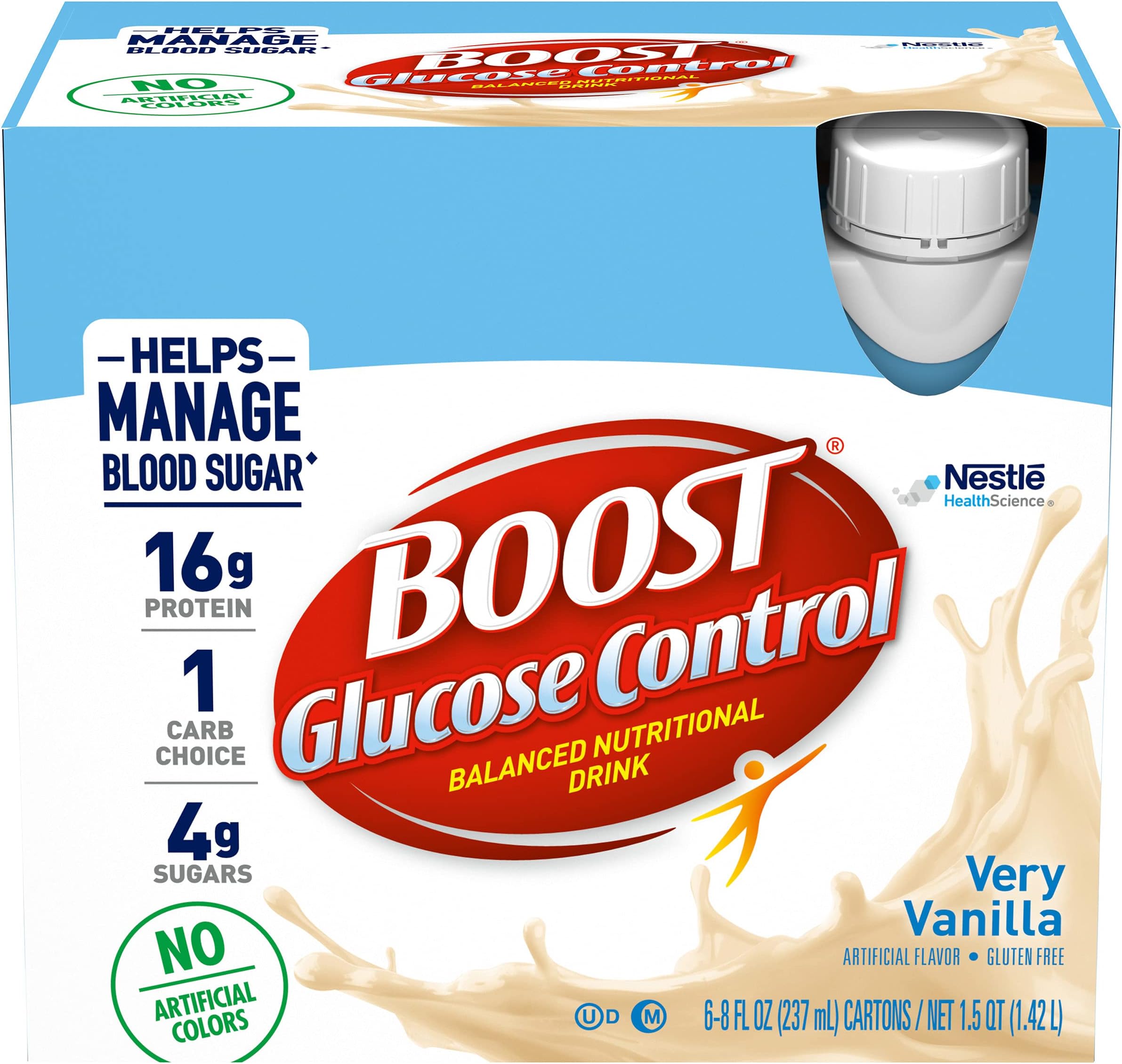 Amazon.com : Boost Glucose Control Nutritional Drink (Pack of 1 ...