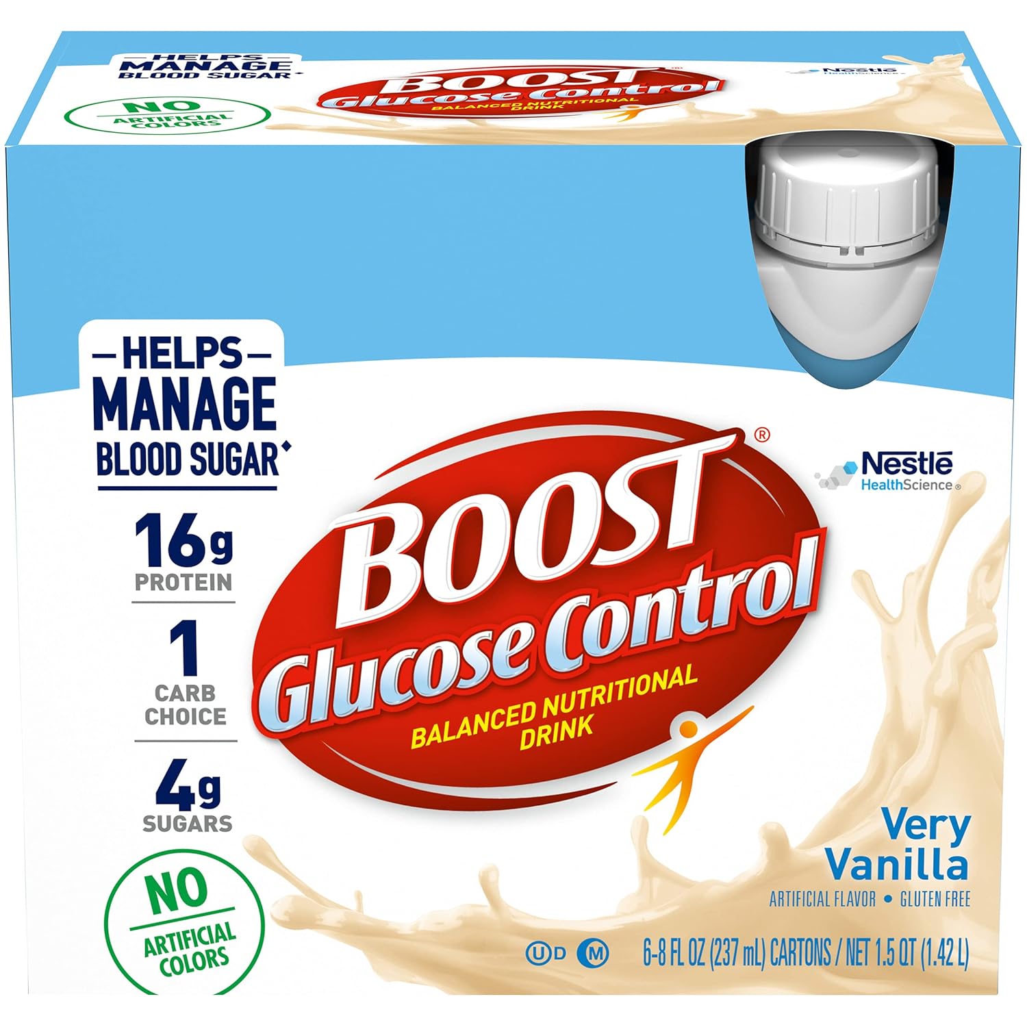 Amazon.com : Boost Glucose Control Nutritional Drink (Pack of 1 ...