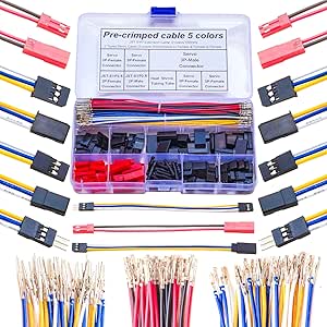 Amazon.com: Kidisoii JST Servo Connector Kit 2.5mm Pitch JST-SYP ...