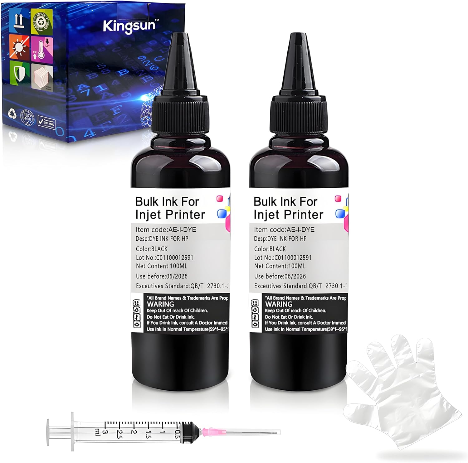Amazon.com: KSUMEI Ink Refill Kit for HP 21 22 60 61 62 63 64 65 67 ...