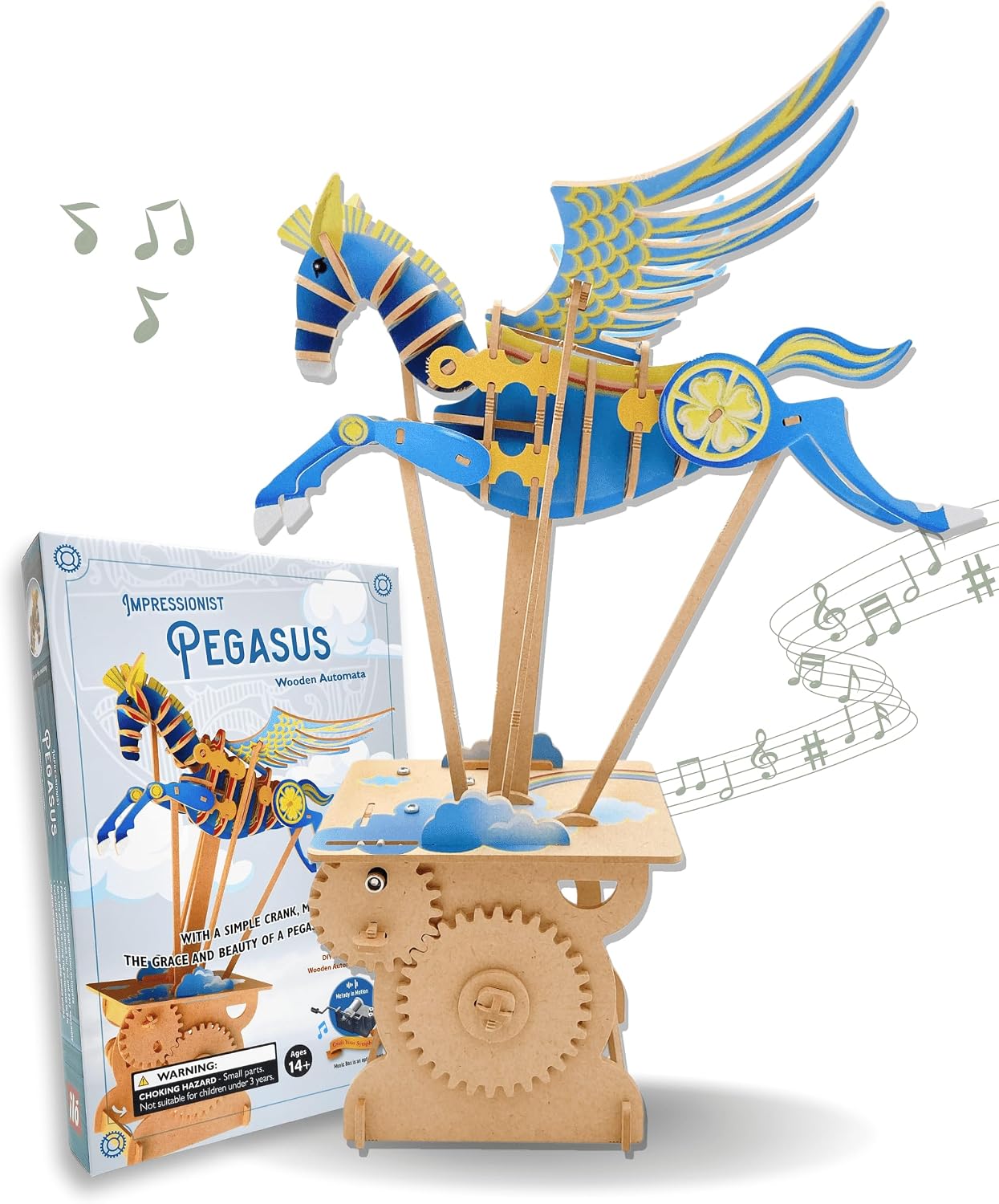 Amazon.com: iló 3D Puzzles for Adults, DIY Mechanical Wooden Puzzle ...
