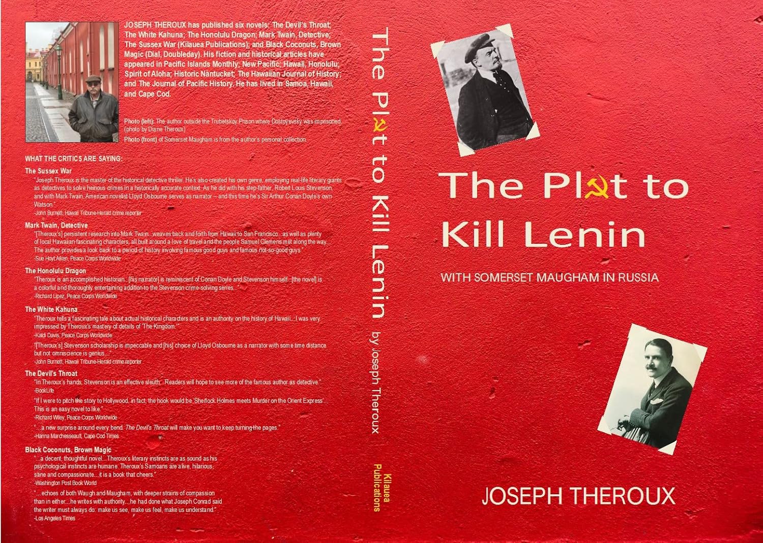 The Plot to Kill Lenin - Kindle edition by Theroux, Joseph. Mystery ...