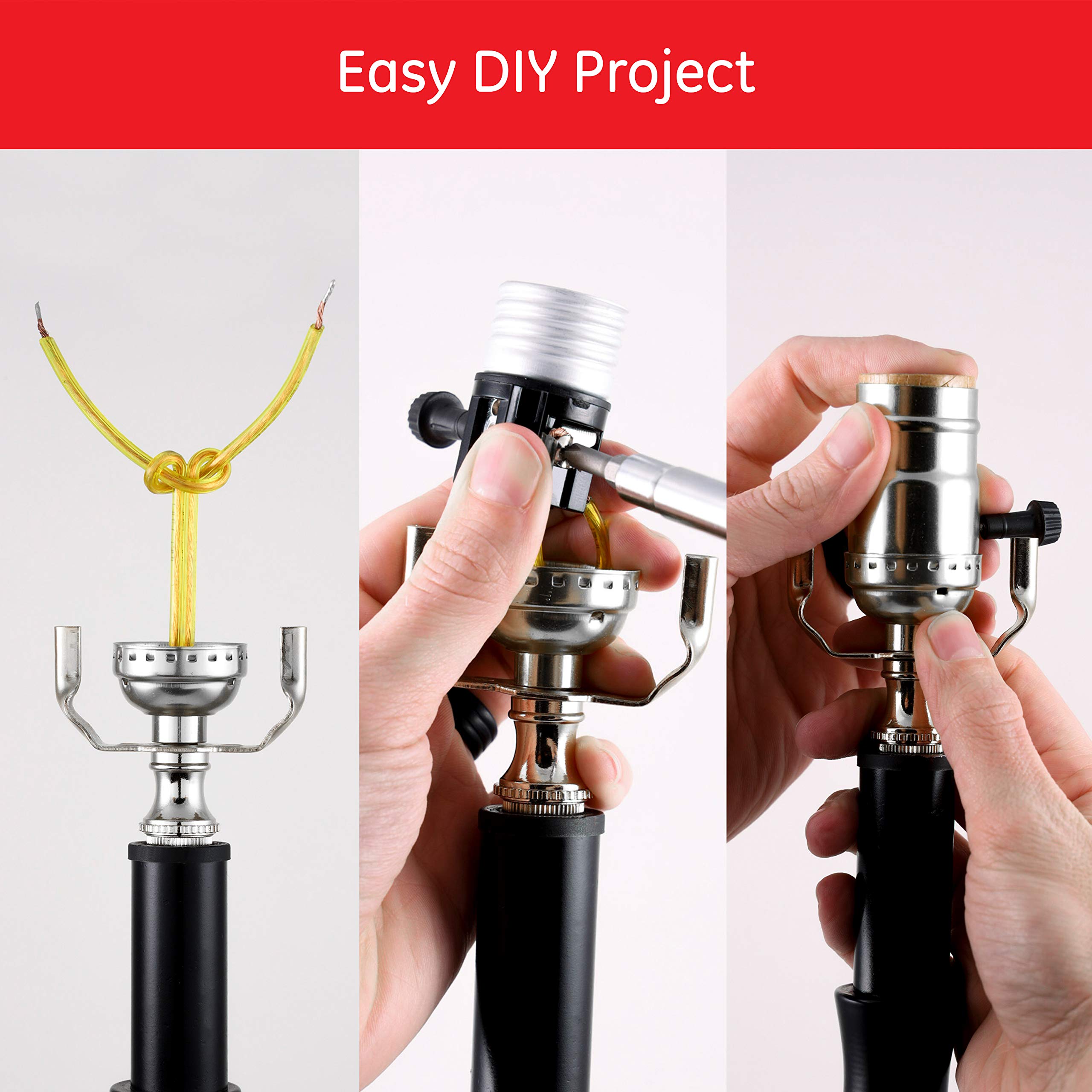 Snapklik.com : 3-Way Lamp Socket, Medium Base, Turn For Low-Medium-High ...
