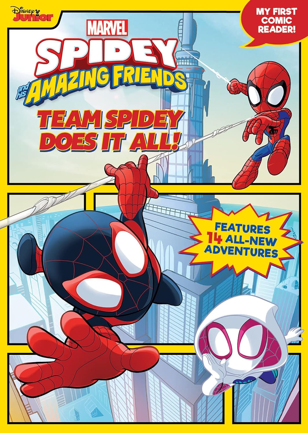 Spidey and His Amazing Friends: Team Spidey Does It All!: My First ...
