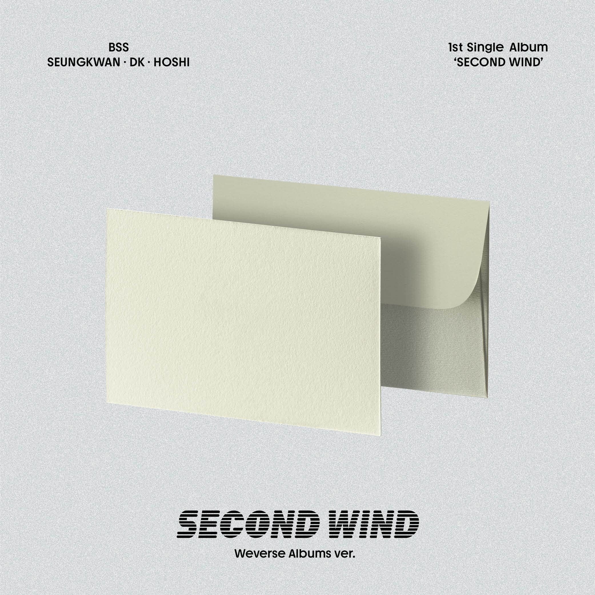 Amazon.co.jp: BSS 1st Single Album 'SECOND WIND' Weverse Albums ver.（韓国 ...