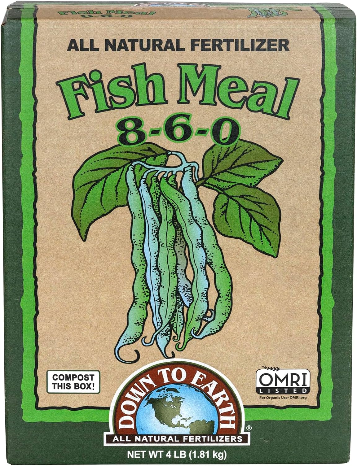 Amazon.com : Down To Earth Blood Meal Natural Fertilizer 12-0-0 OMRI ...