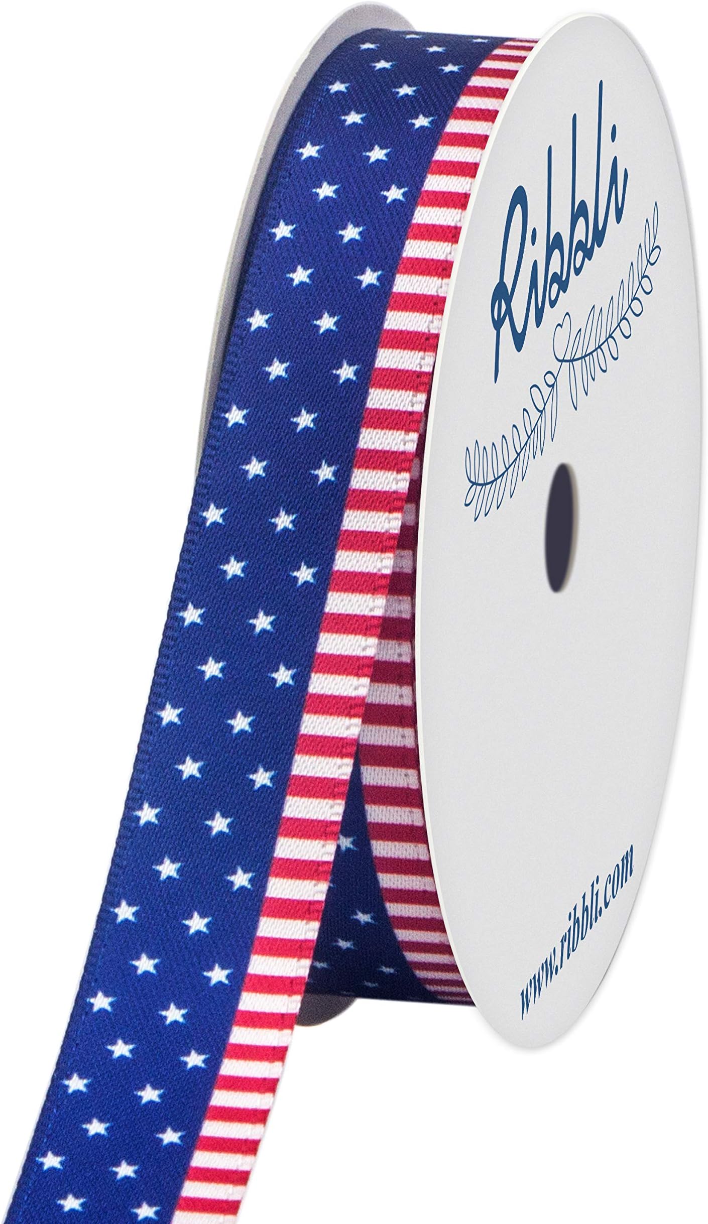 Amazon.com: ALIBBON 6 Rolls 30 Yards 3/8" Patriotic Ribbon Memorial Day ...