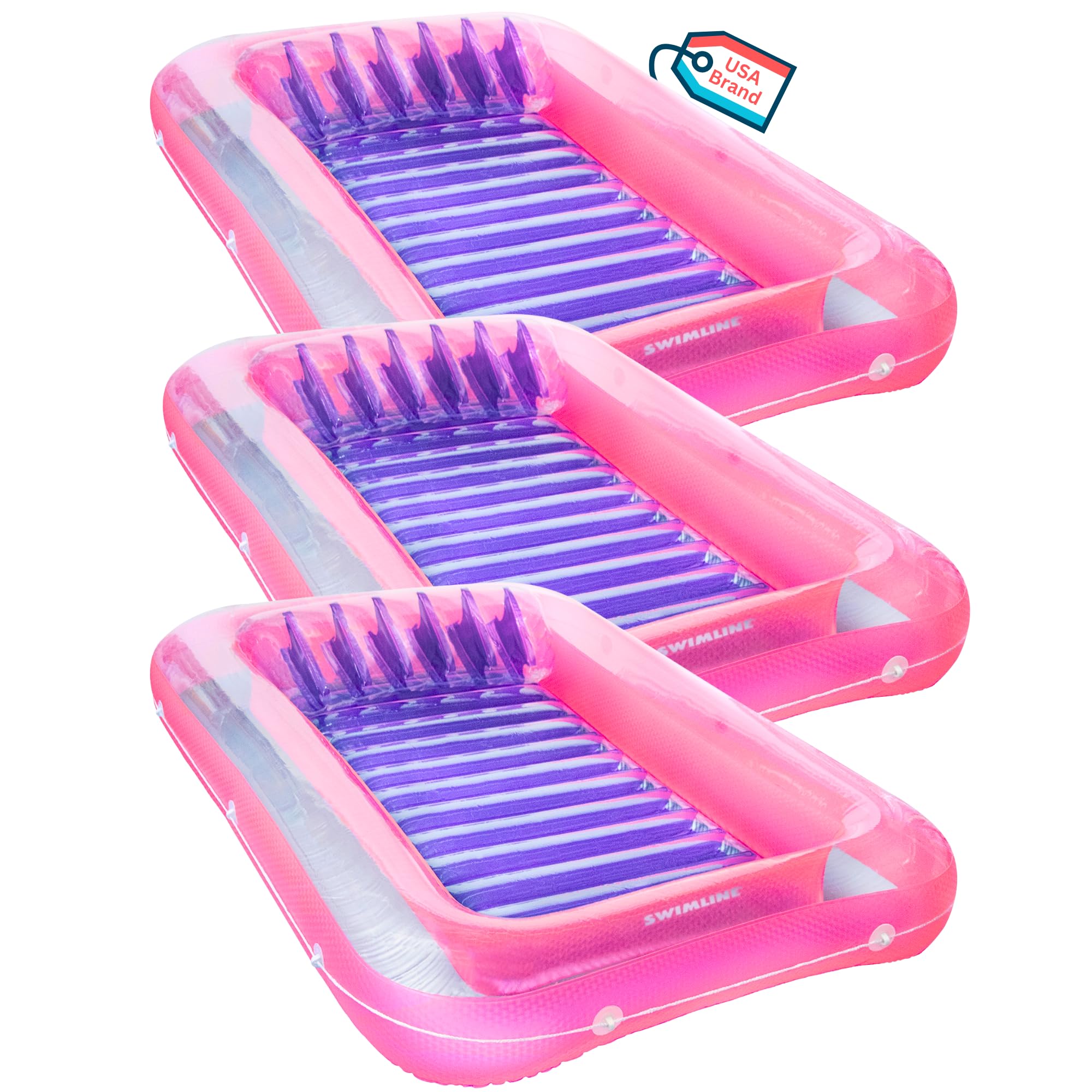 Snapklik.com : SWIMLINE Suntan Tub Classic Inflatable Tanning Lounge Float