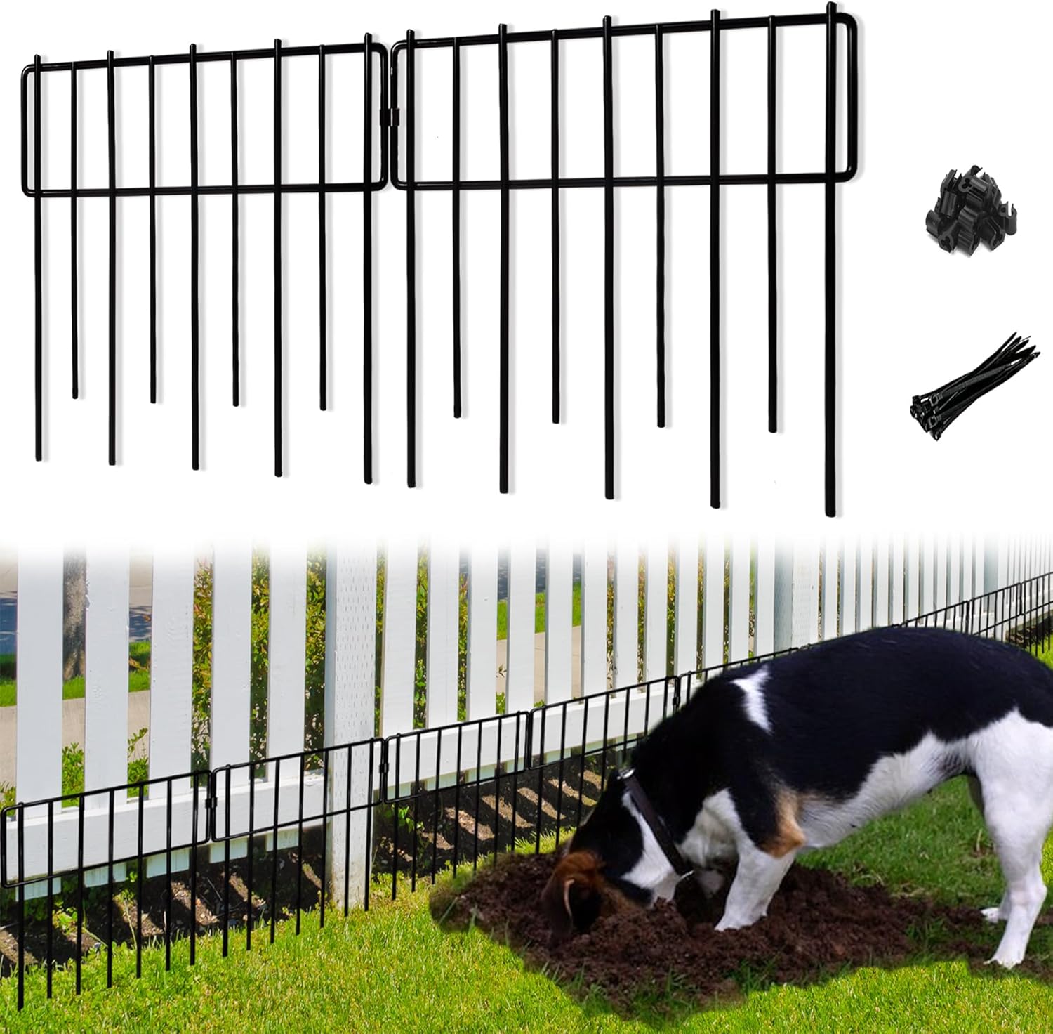 Amazon.com : Blingluck Animal Barrier Fence, 19 Pcs 12In(H) x 20.5Ft(L ...