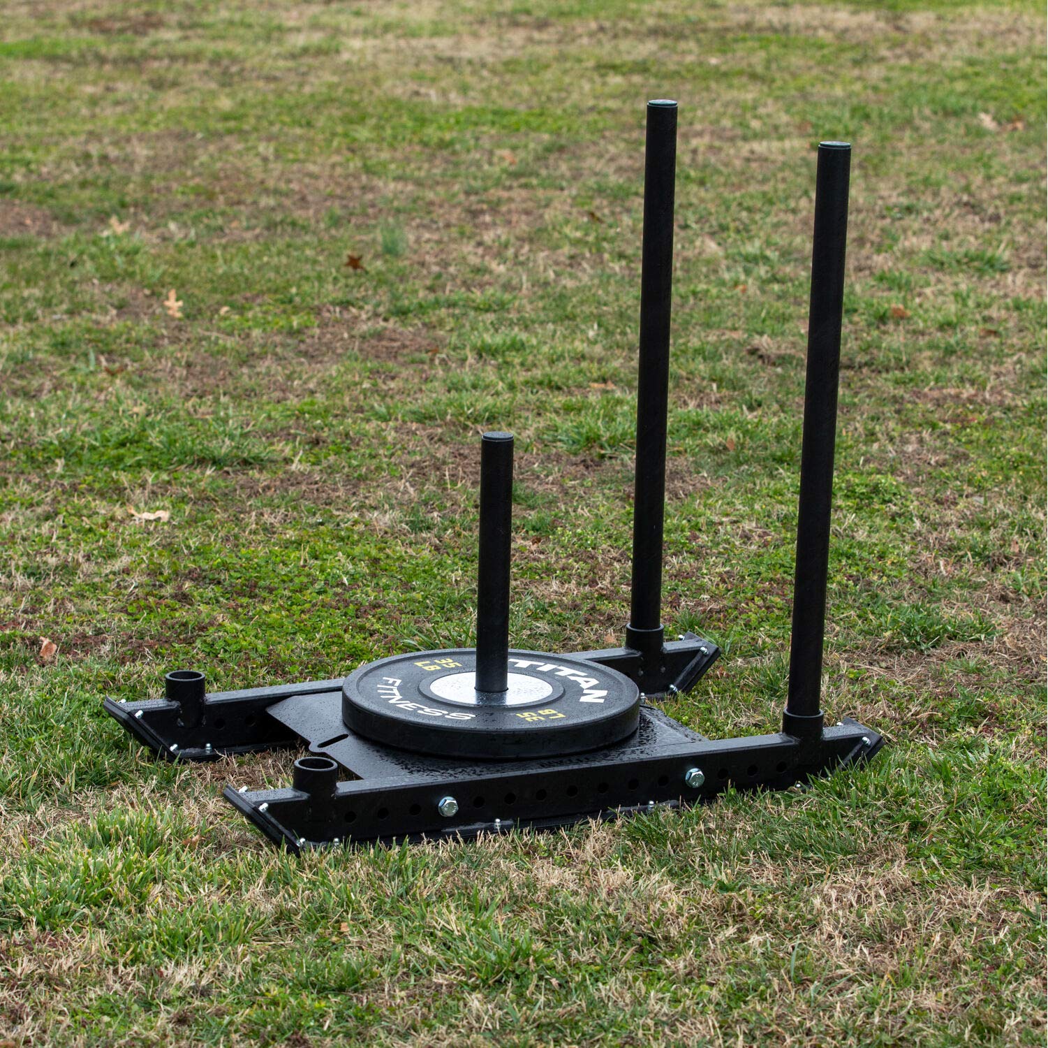 Titan Fitness Pro Sled System, 4-Post Push, Pull, or Drag Sled for ...