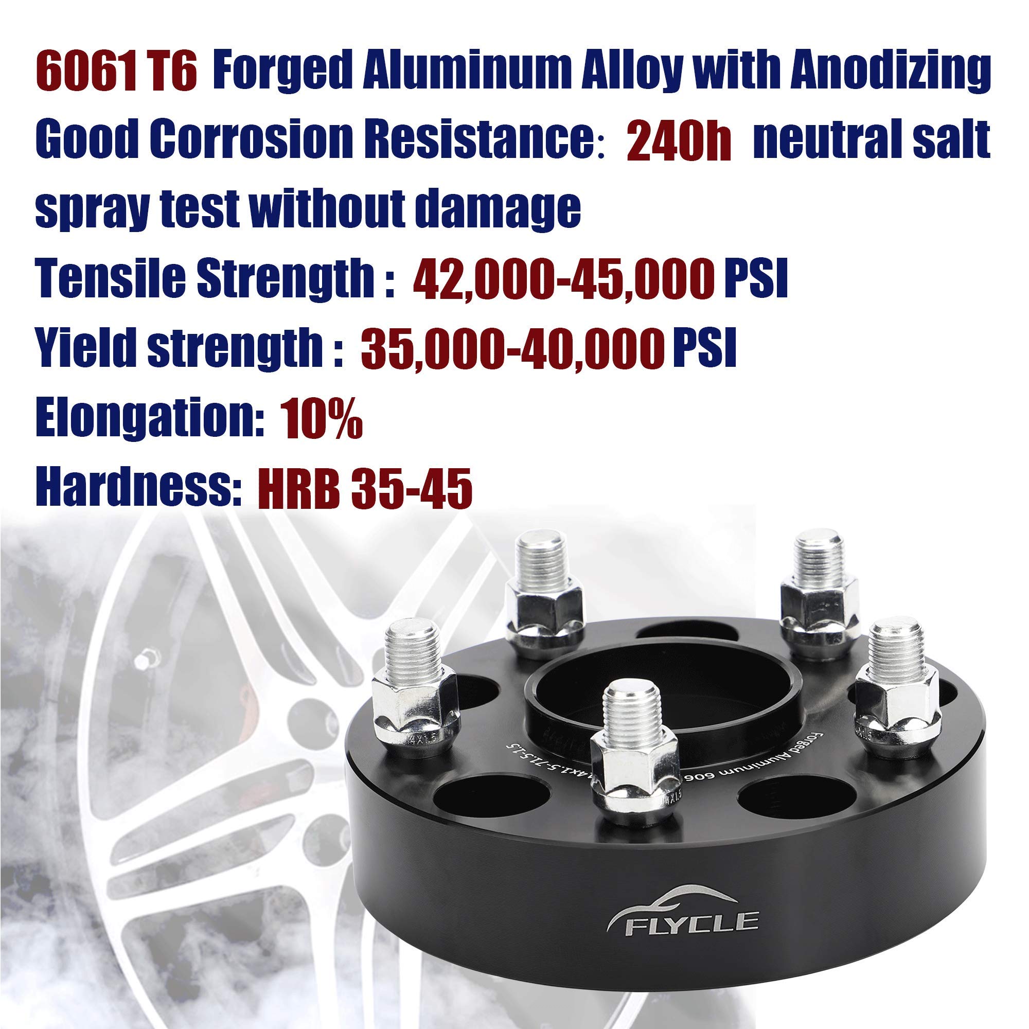 1.5 inch 5x5 Hubcentric Wheel Spacers for 2018-2024 Wrangler JL/JLU ...