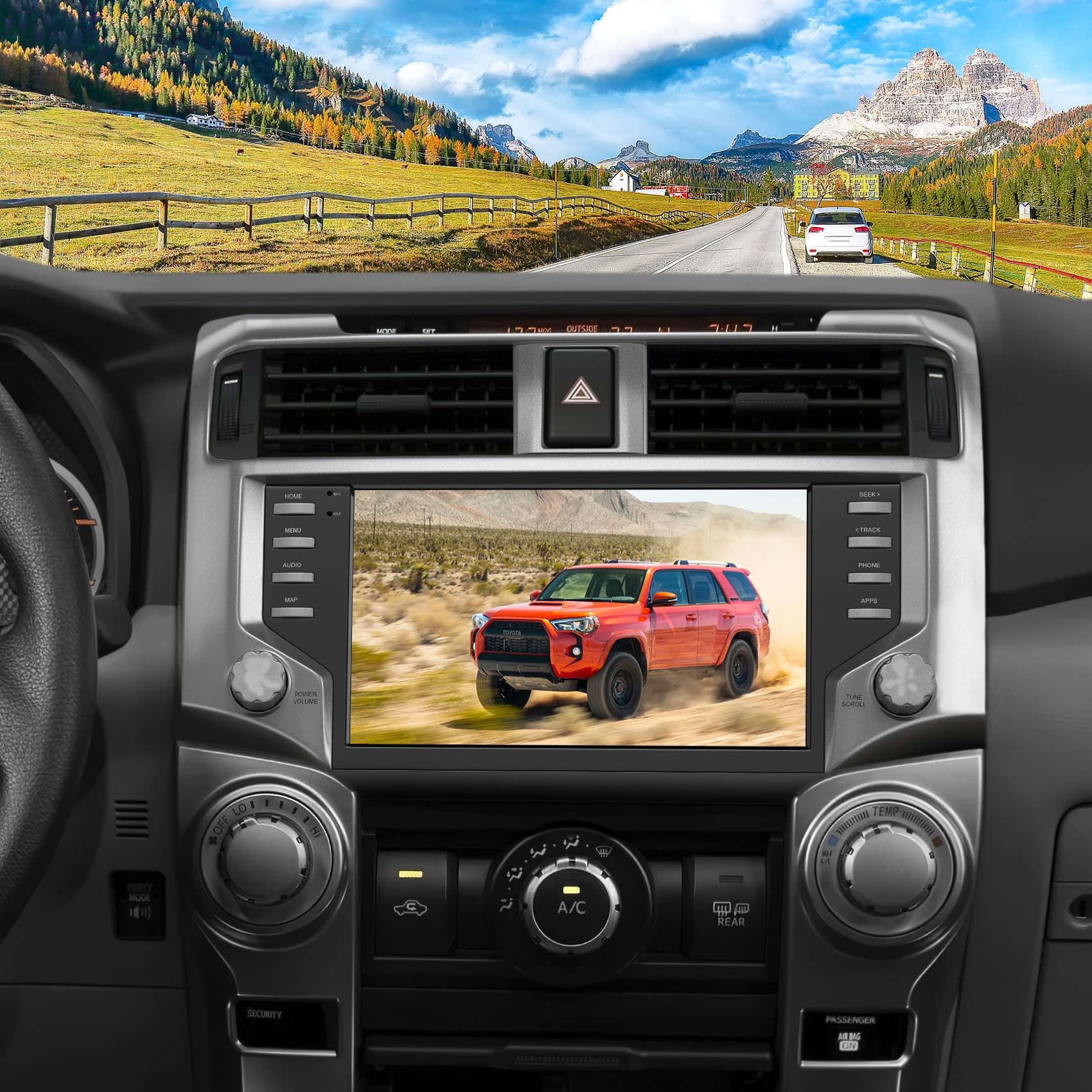 Amazon.com: for Toyota 4runner 2010-2020 Radio,Build-in DSP EQ Android ...