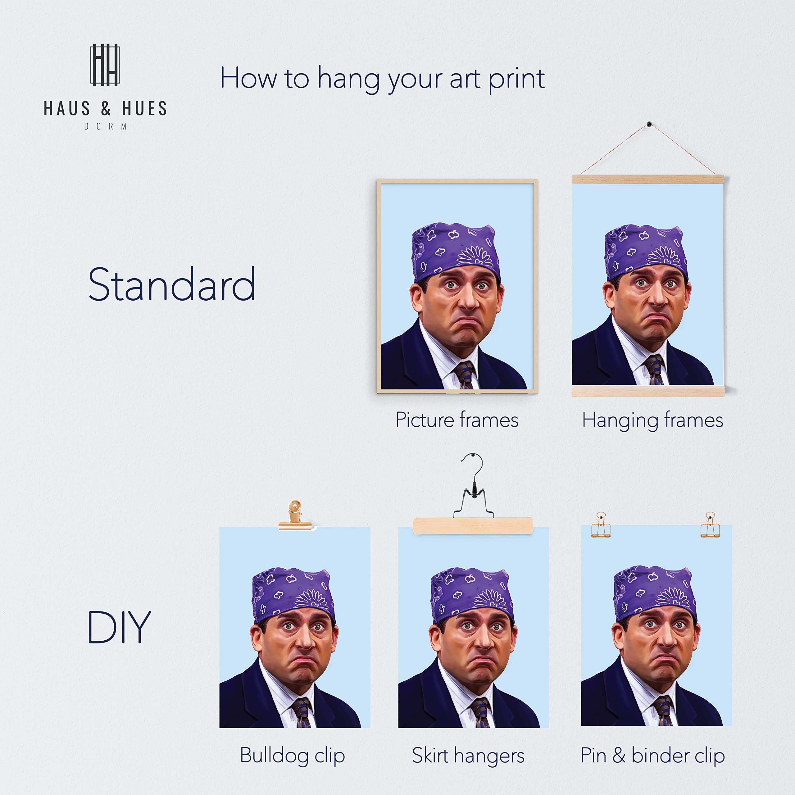 Buy Michael Scott The Office Poster - By Haus and Hues | The Office ...