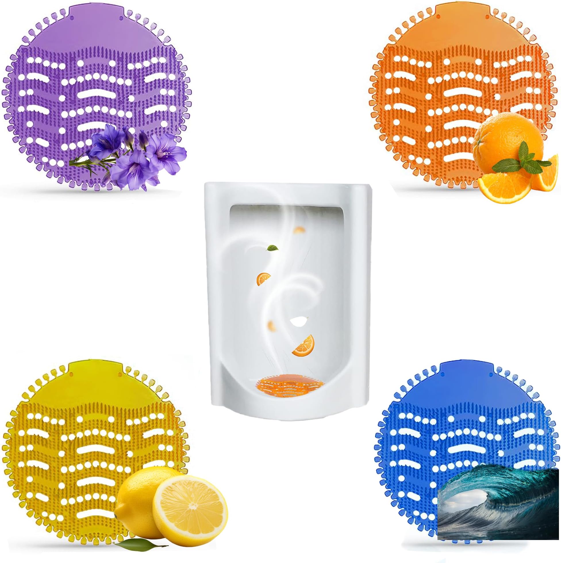 Amazon.com: The Wave 3D Urinal Screen Deodorizer, Honeysuckle, Pack of ...