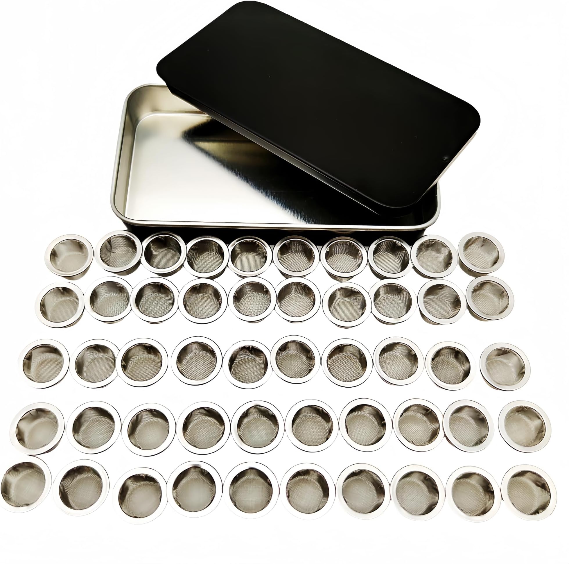 Amazon.com: Ruilida 50pcs Pipe Screens 1/2 Inch Premium 304 Stainless ...