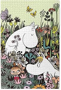 Amazon.co.jp: Moomin Jigsaw Puzzle, Little My, Wooden, 1000 Pieces ...