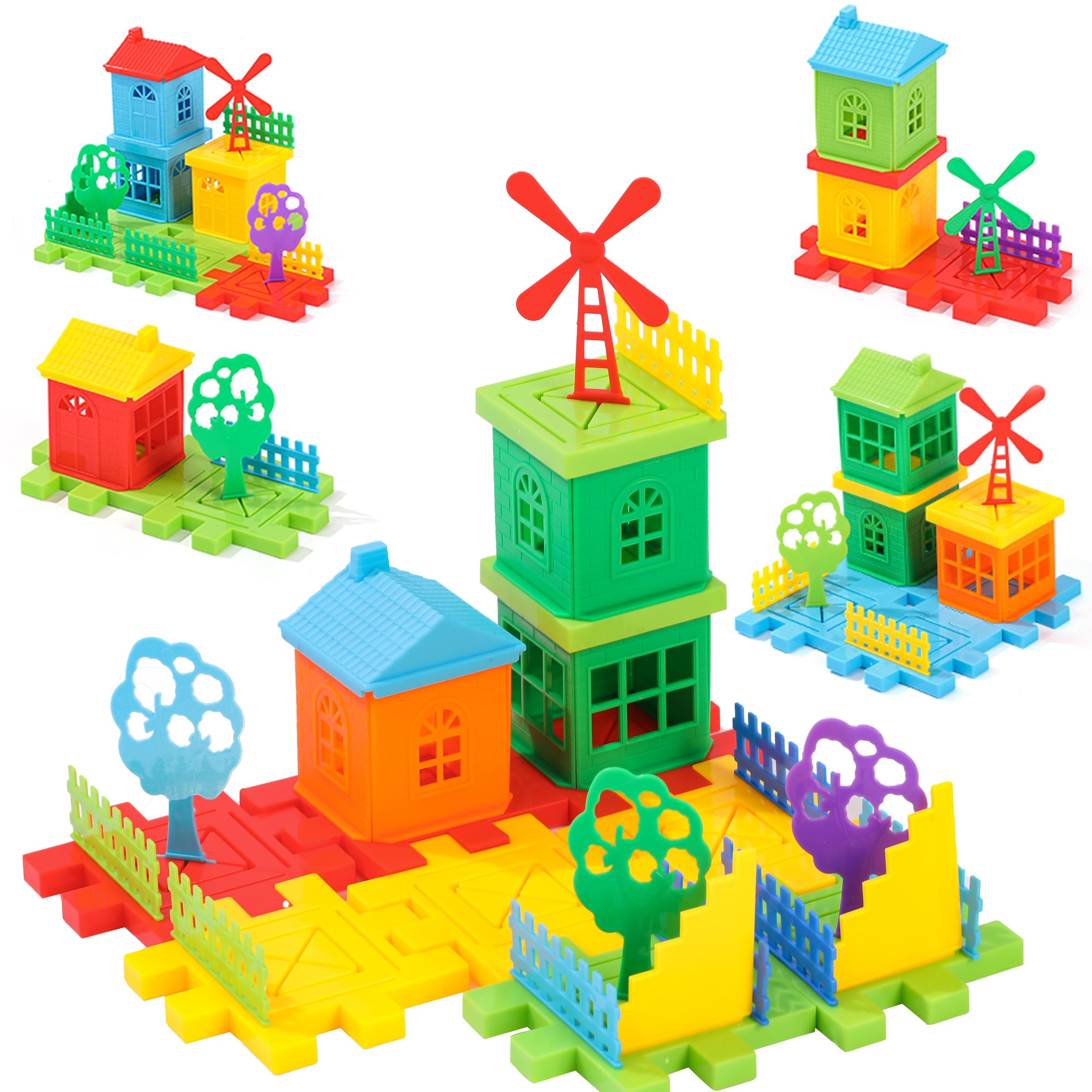 Jumbo Plastic Waffle Building Blocks Products Waffle Play Cube Blocks