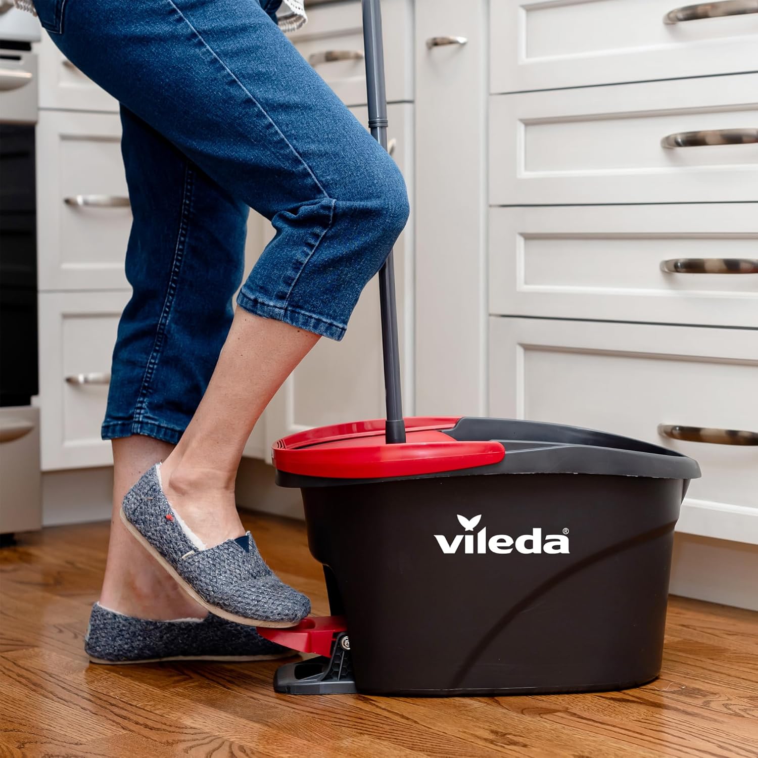 Vileda EasyWring Spin Mop & Bucket Cleaning System Nepal | Ubuy