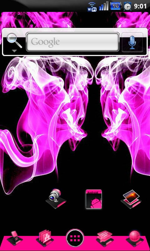 GoSocial (Pink) for Go Launcher EX - App on Amazon Appstore