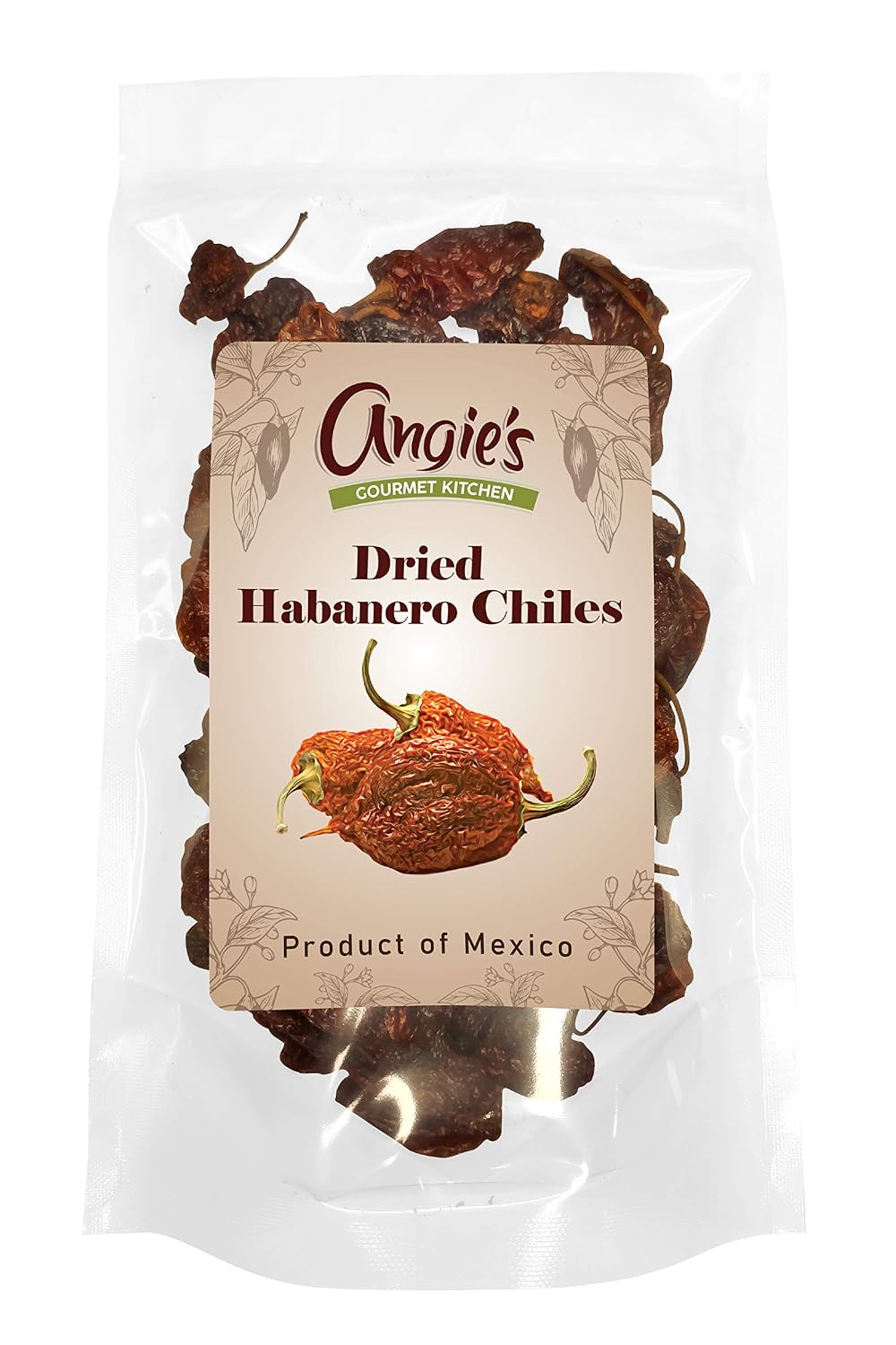 Amazon.com : Dried Habanero Chili Peppers 4oz | Freshly Packed in ...