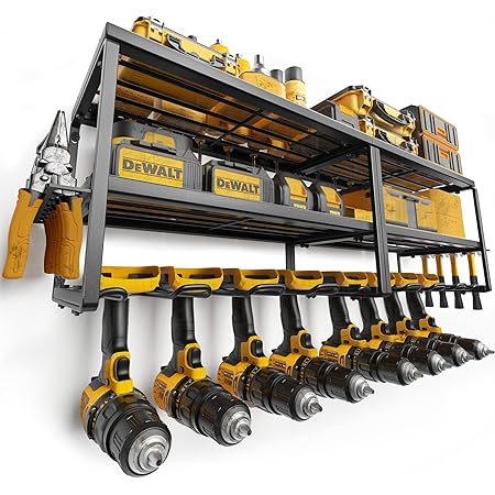 Amazon.com: CCCEI Modular Power Tool Organizer Wall Mount with Charging ...