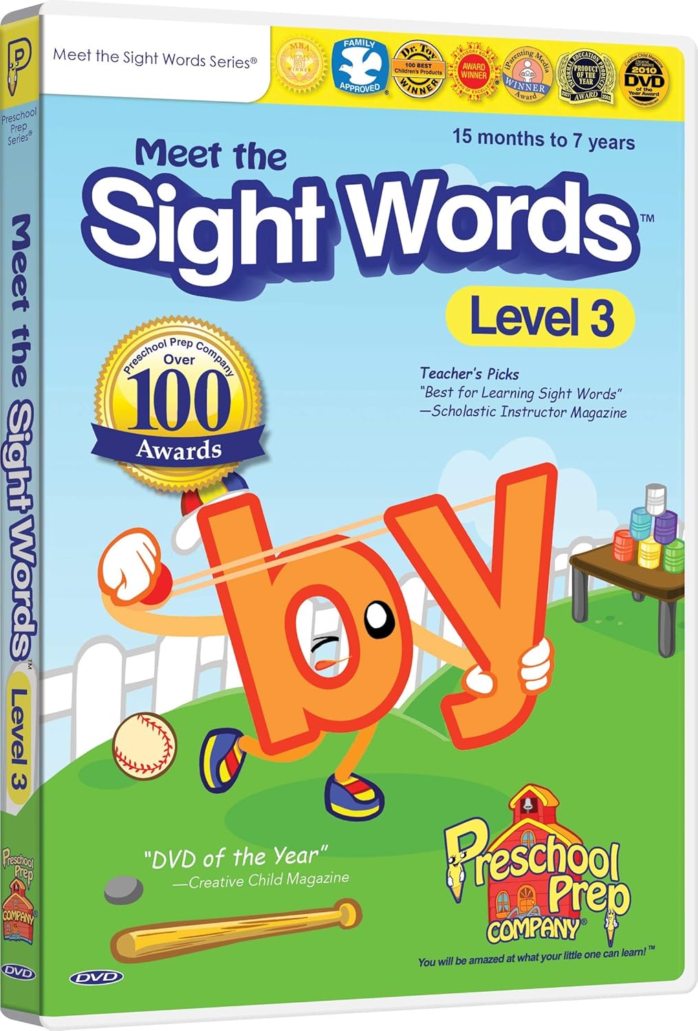 Amazon.com: Meet the Sight Words Level 3 DVD : Animation, Kathy Oxley ...