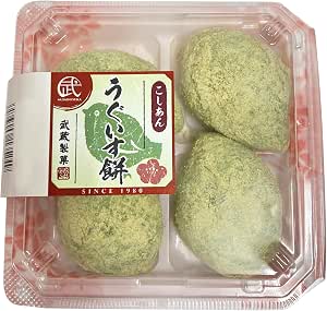 Amazon.co.jp: Musashi Seika Uguisu Mochi, Pack of 4 : Food, Beverages ...