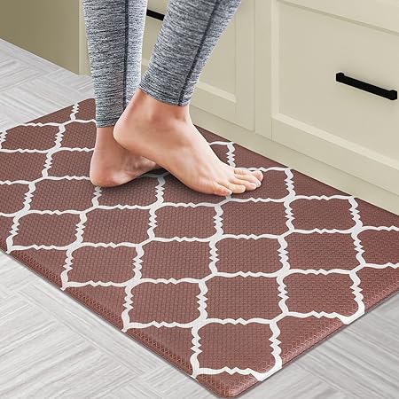 Amazon.com: HappyTrends Kitchen Floor Mat Cushioned Anti-Fatigue ...