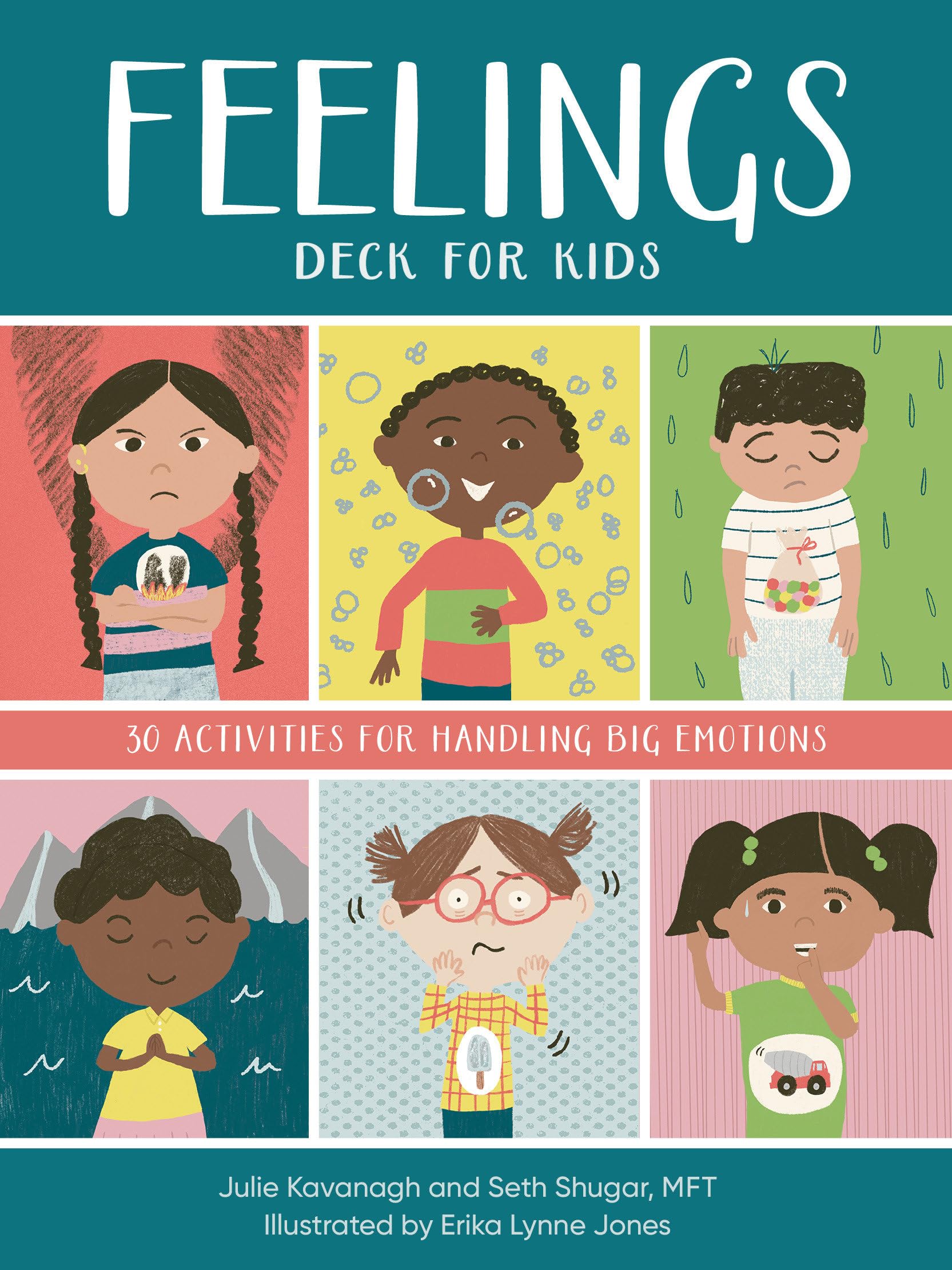 Feelings Deck for Kids: 30 Activities for Handling Big Emotions ...